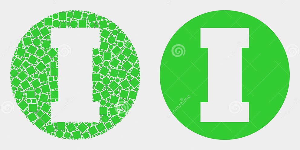 Pixelated and Flat Vector First Icon Stock Vector - Illustration of ...