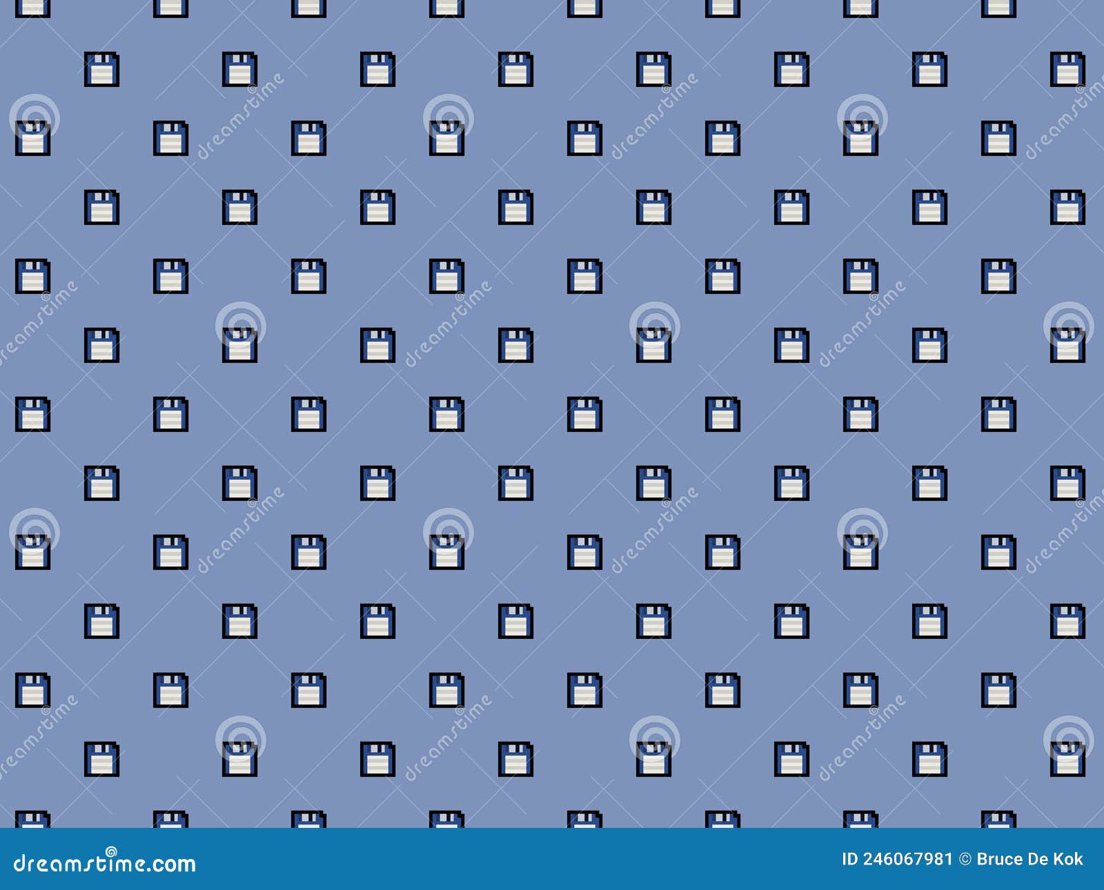 Pixel Art Floppy Disk Stock Photography | CartoonDealer.com #189681602