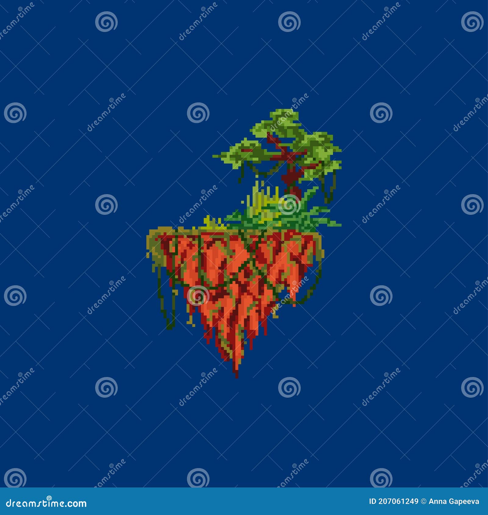 Pixel Art Flying Fairy Character. Fairytale Personage Cartoon Vector ...