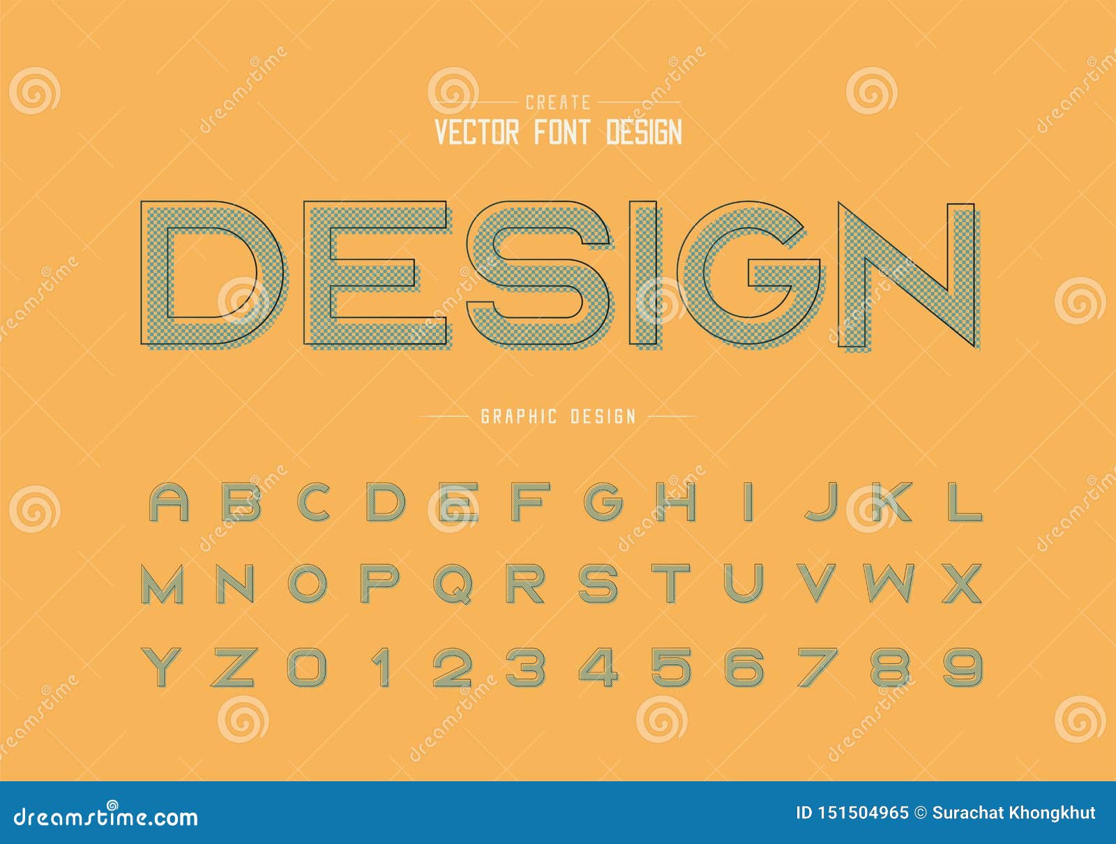 Pixel Font and Alphabet Vector, Bold Typeface Letter and Number Design ...