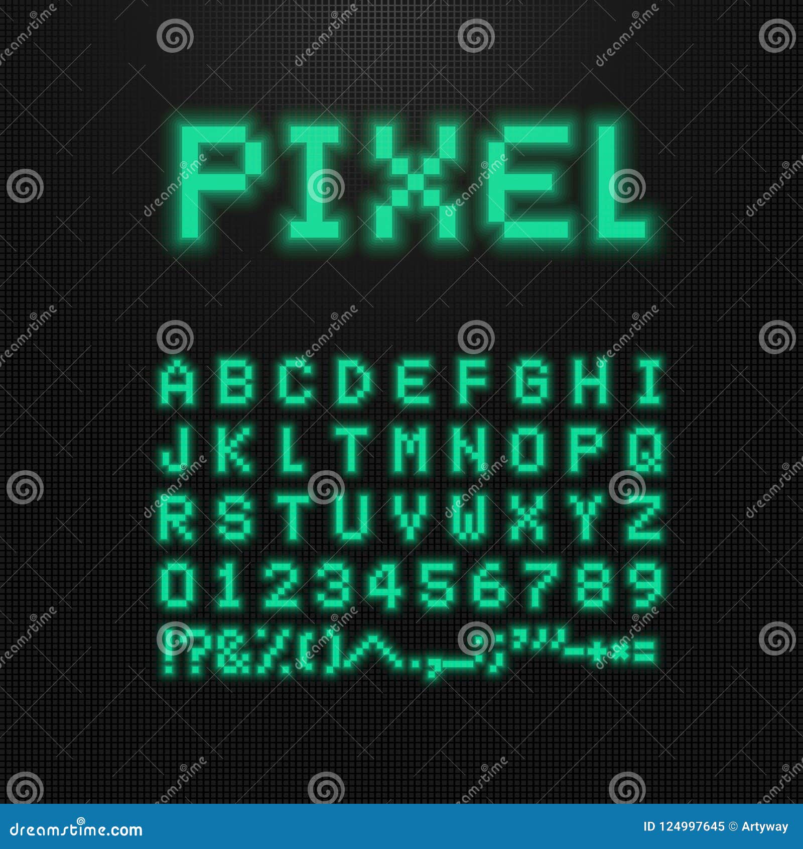 Retro Video Game Font