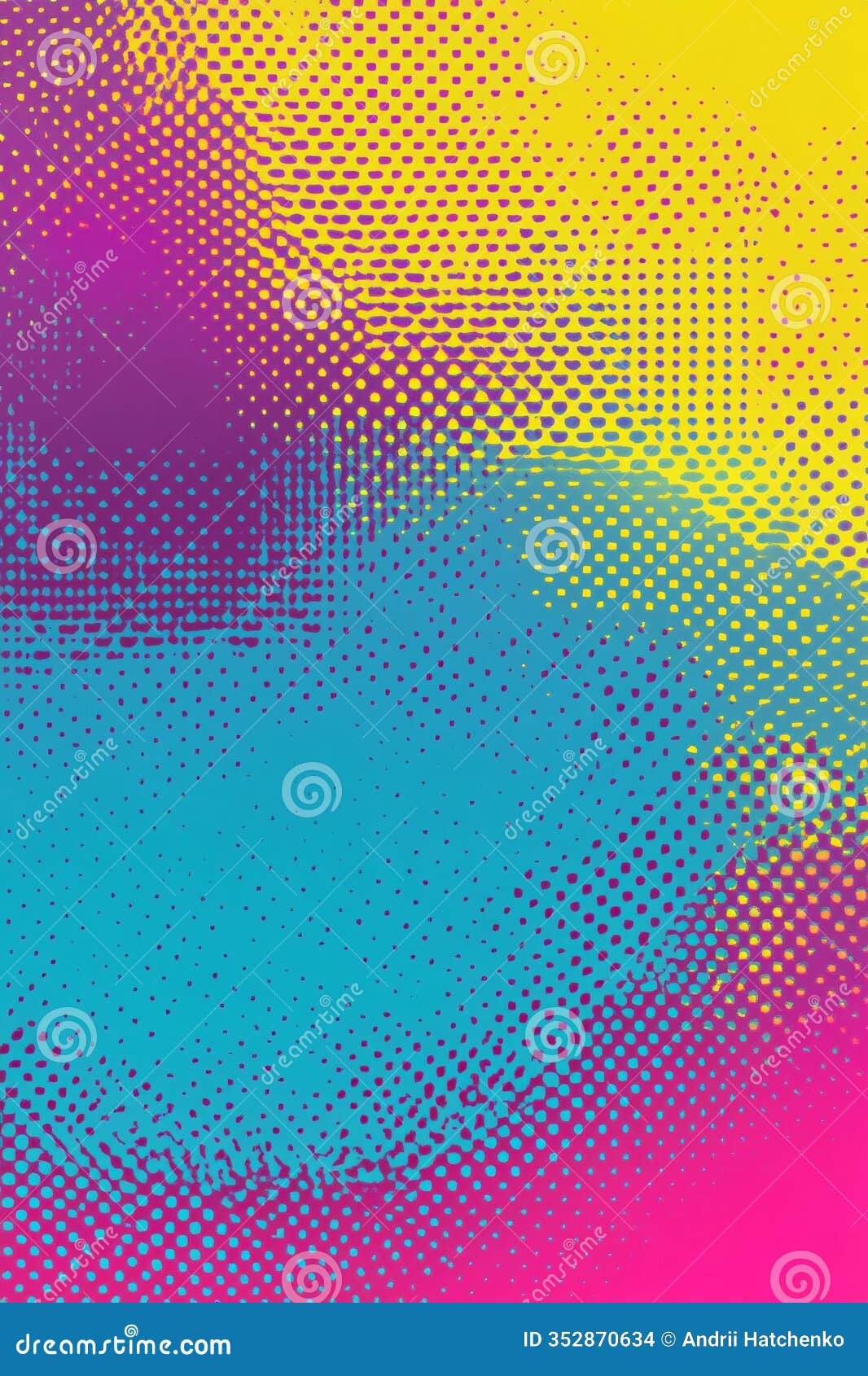 Pixel Gradient with Bold Cyan Blending into Neon Yellow. Stock ...