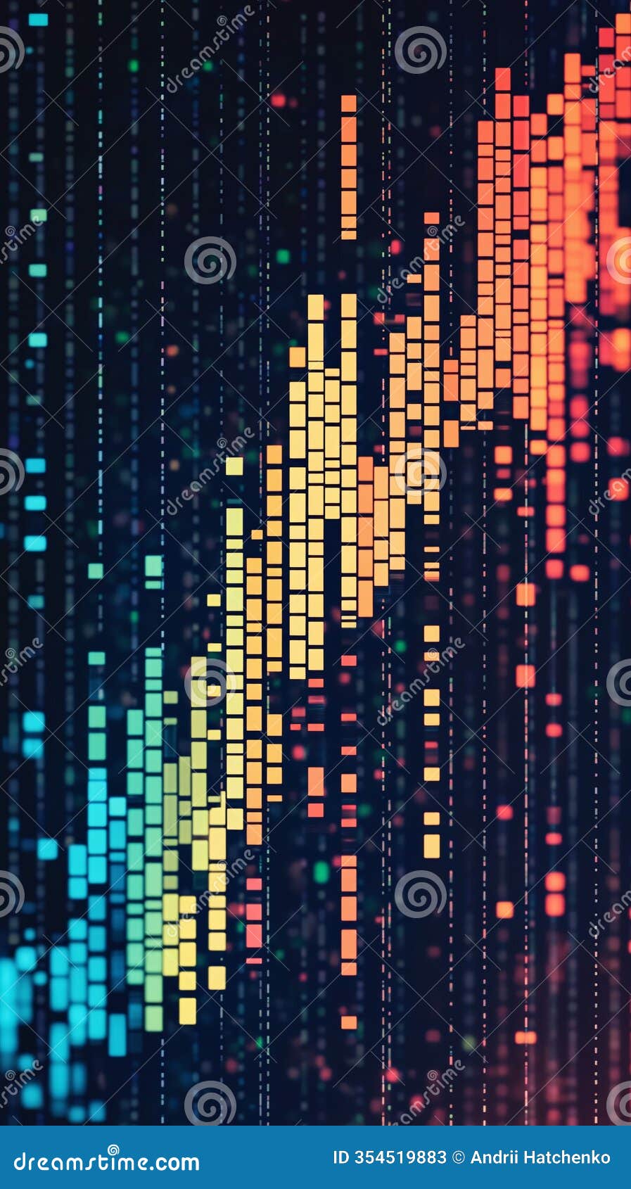 Pixel Graph of Bond Yields Across Various Durations in a Colorful Pixel ... Pixel Graph of Bond Yields Across Various Durations in a Colorful Pixel ...