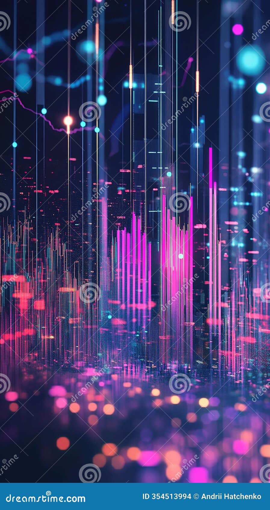 Pixel Art Graph Of Financial Projections With Labeled Axes And A Green ...