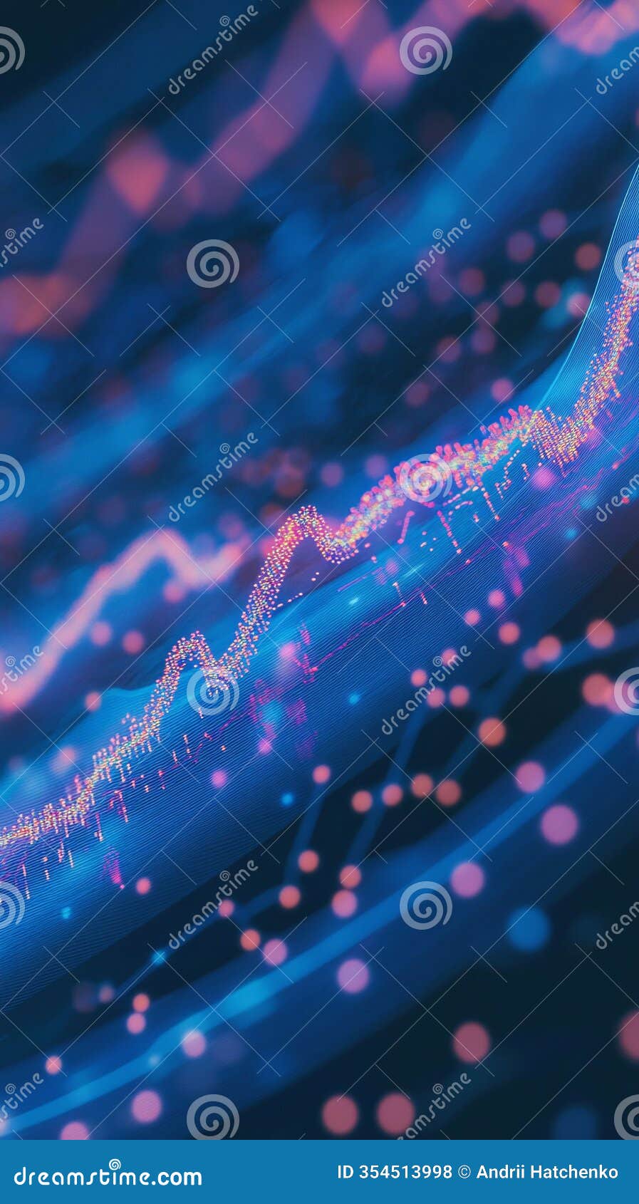 Pixel Art Graph Of Financial Projections With Labeled Axes And A Green ...