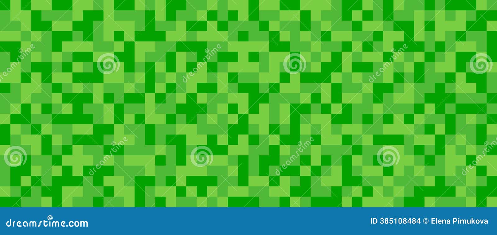 Pixel Art Grass Icon Set. Retro Pixelated Green Grass In Nostalgic 8 ...