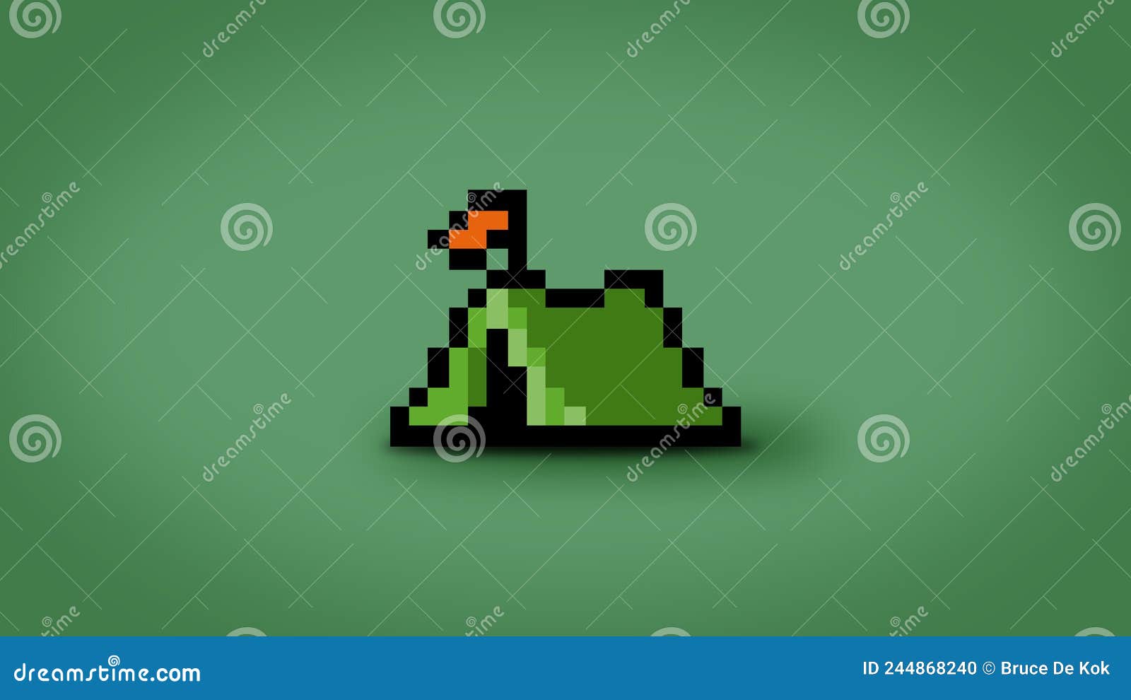 Pixel Green Tent Background - High Res 8 Bit Wallpaper Stock ...