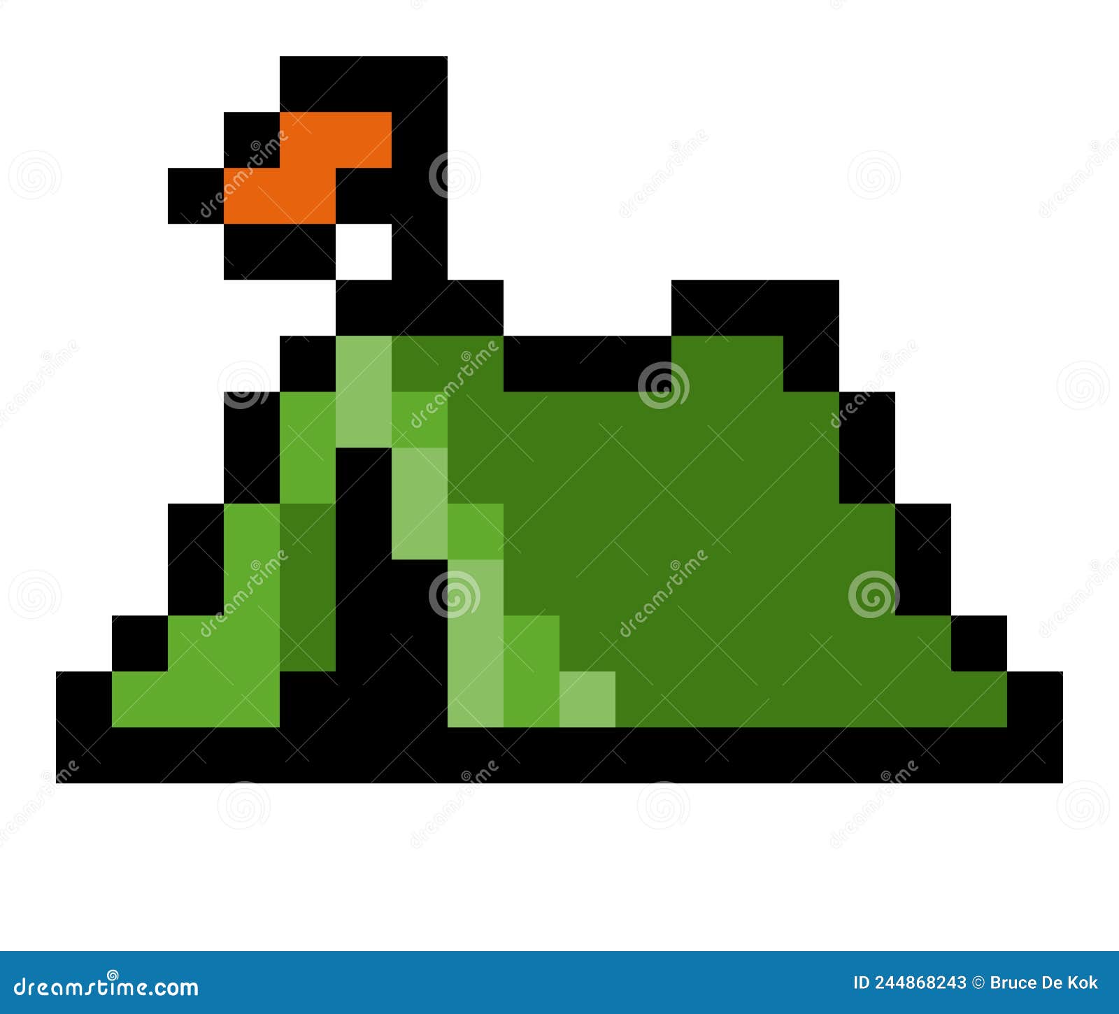 Pixel Green Tent - Isolated 8 Bit Vector Stock Vector - Illustration of ...