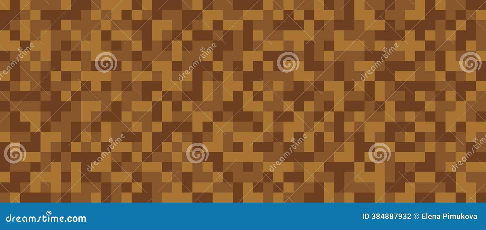 Pixel Art Ground Platform Tile Set. Different Square Texture Grid ...