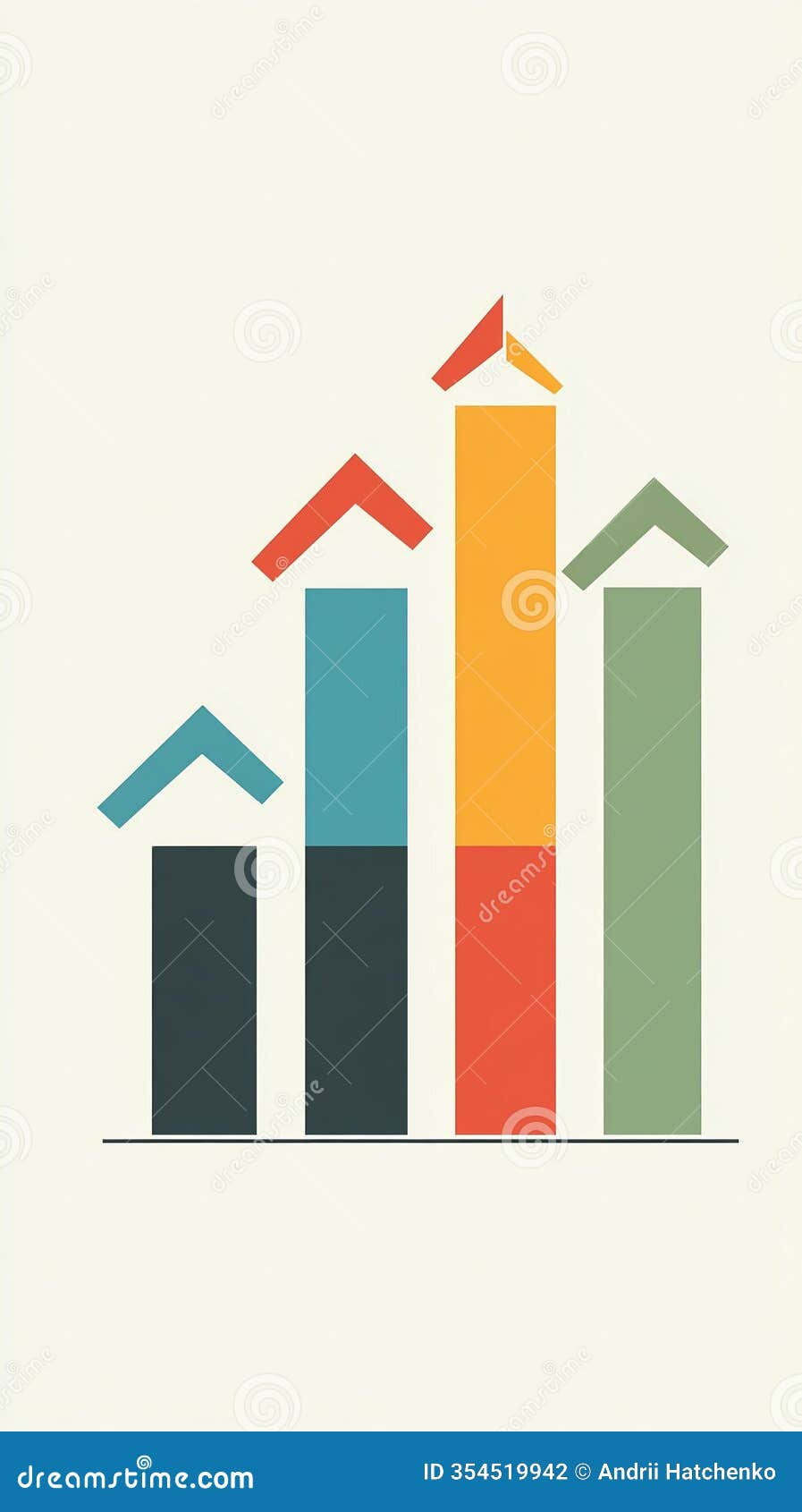 Pixel Growth Projection Chart for a Startup S User Base. Stock ...