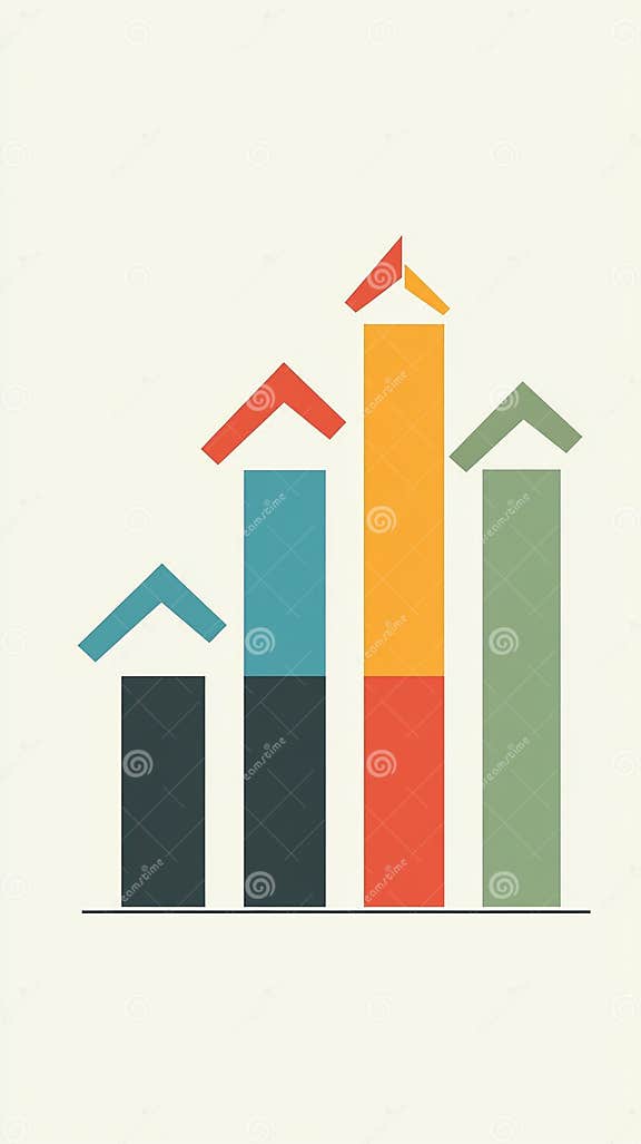 Pixel Growth Projection Chart for a Startup S User Base. Stock ...