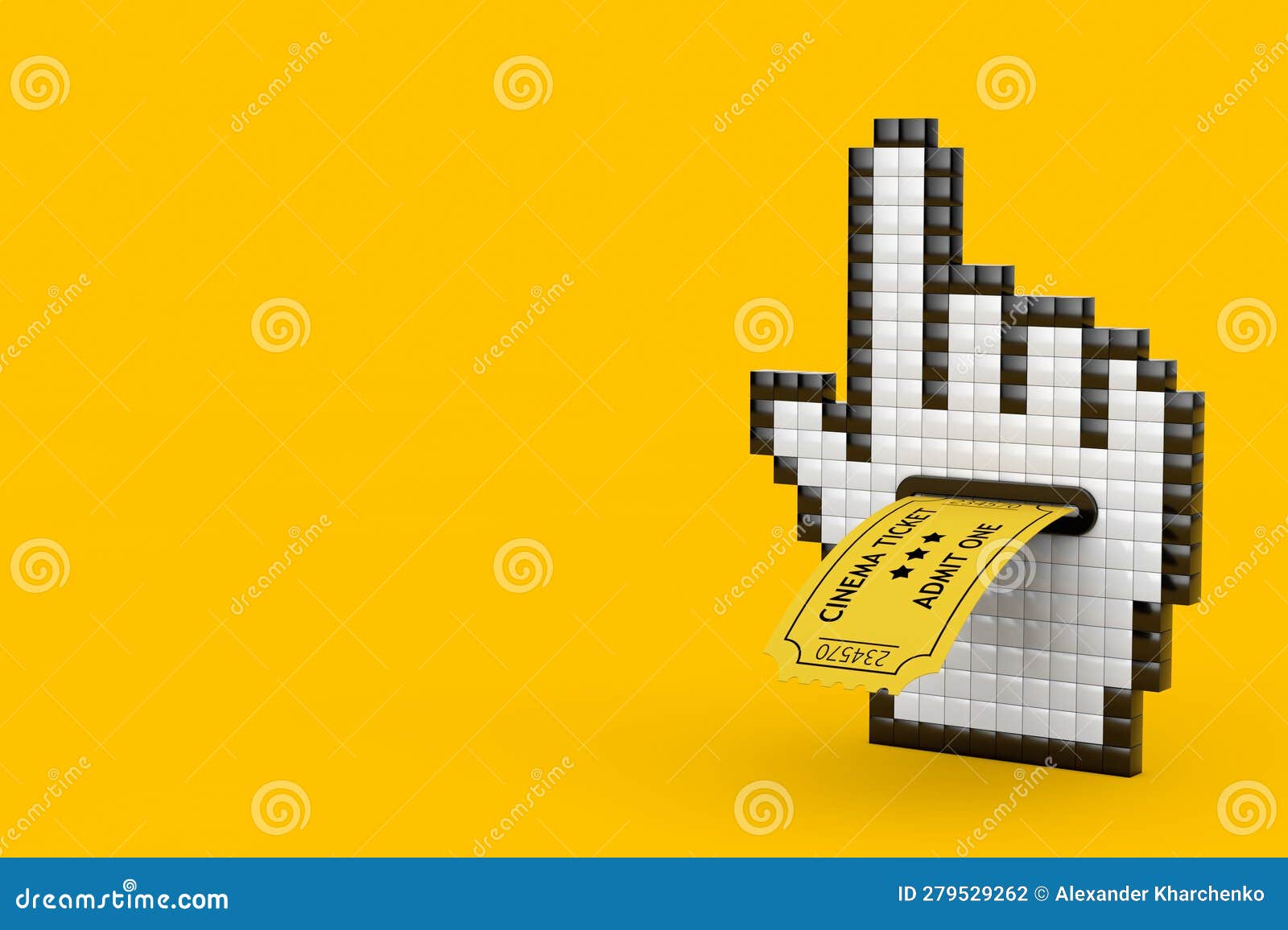 Pixel Art Cinema Popcorn Icon For 8bit Game Cartoon Vector ...