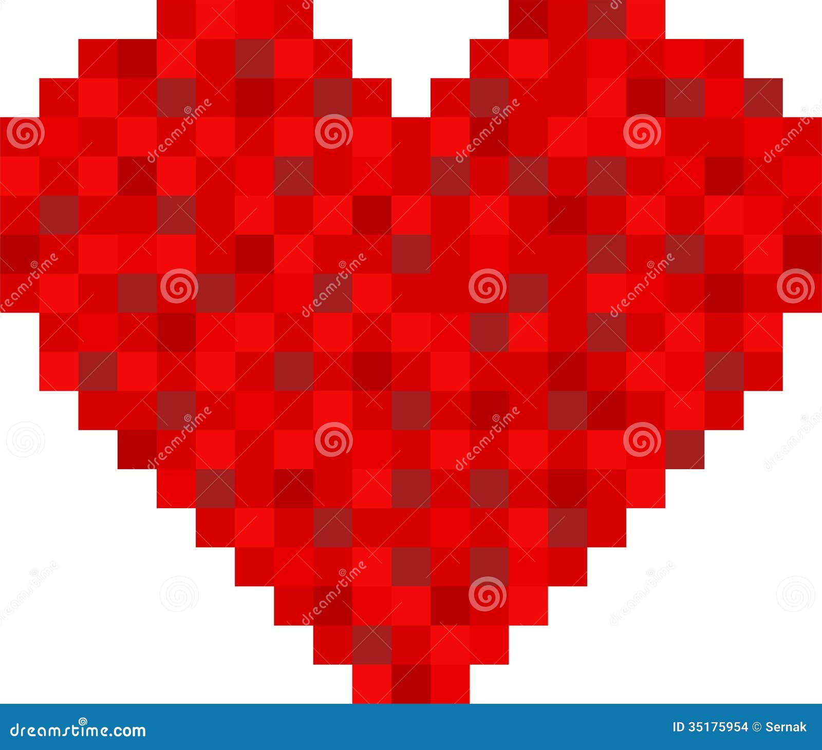 Pixel Art Heart Breaker. Love And Valentine. Vector Illustration ...