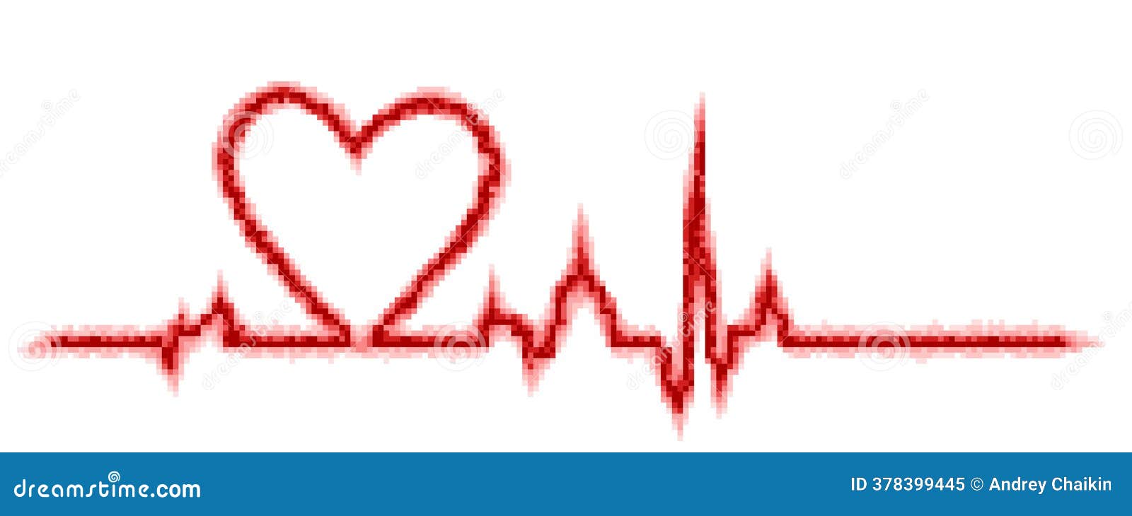 Red Pixel Heart Icon Isolated On Background In Oldschool 3D Style ...