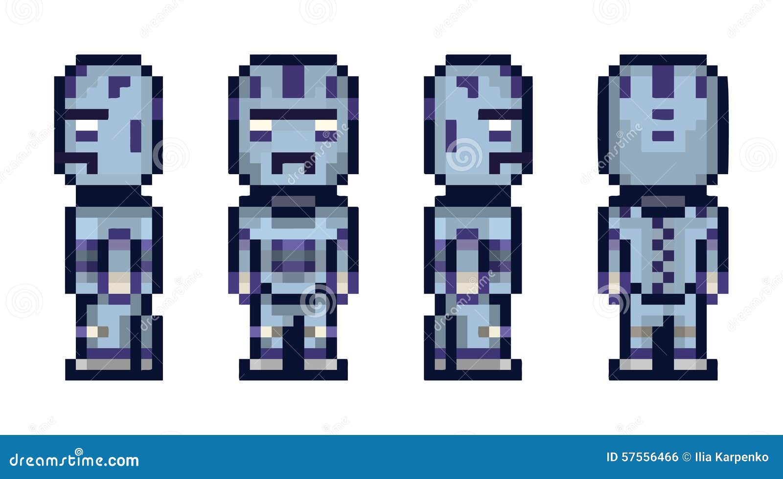 Pixel hero for video game stock vector. Illustration of power - 57556466