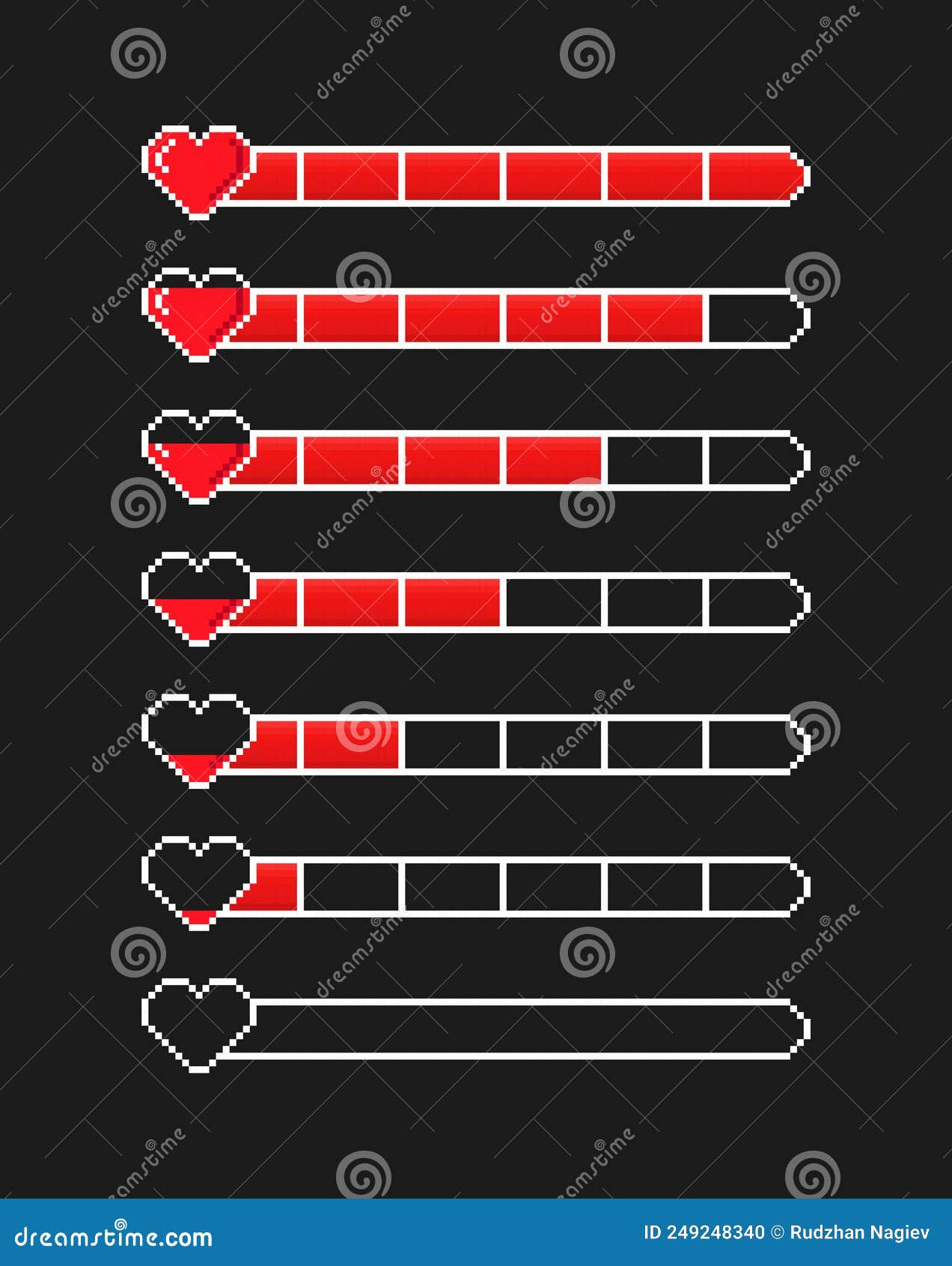 Pixel Art Scale Illustration Vector For Game Design | CartoonDealer.com ...