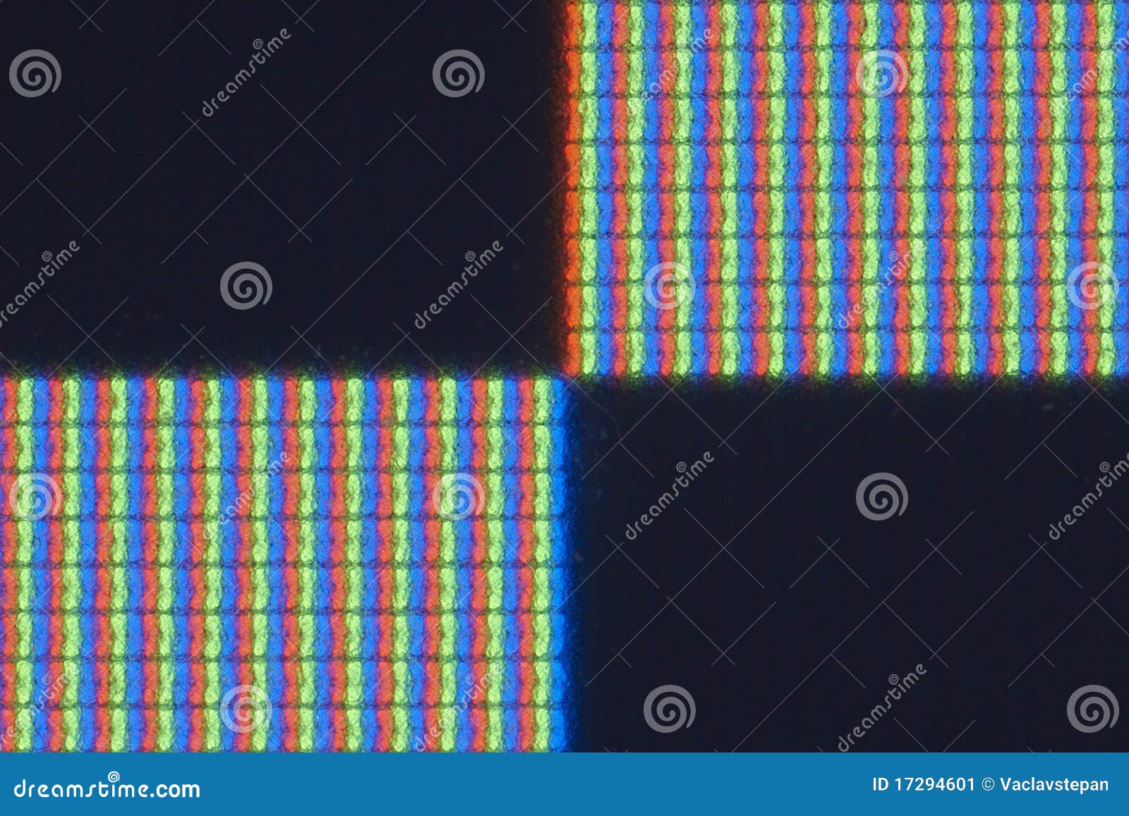 Pixel-level Detail of Real RGB LCD Screen Stock Image - Image of pixel ...