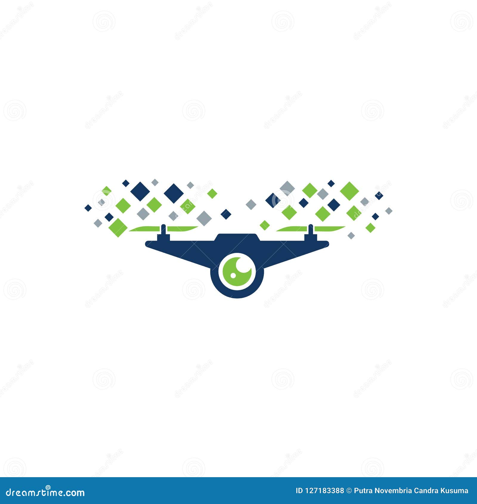 Pixel Logo Icon Design De Bourdon Illustration Stock - Illustration du ...