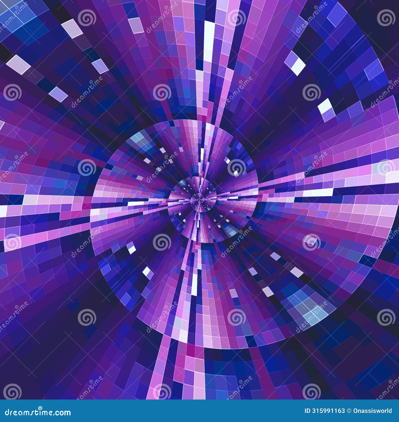 Pixel Magic Abstract Background. Pixels Stock Image - Image of magic ...