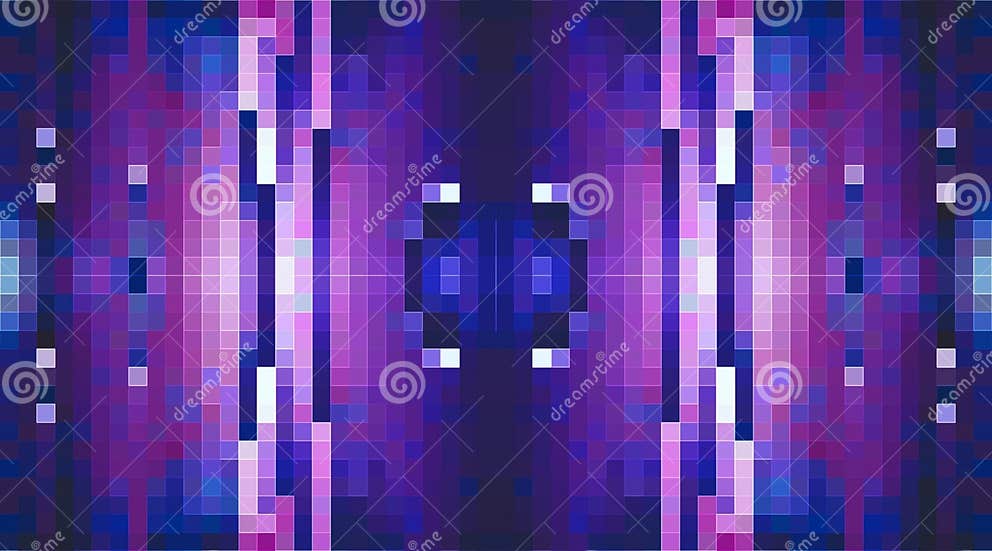 Pixel Magic Abstract Background. Pixels Stock Photo - Image of abstract ...