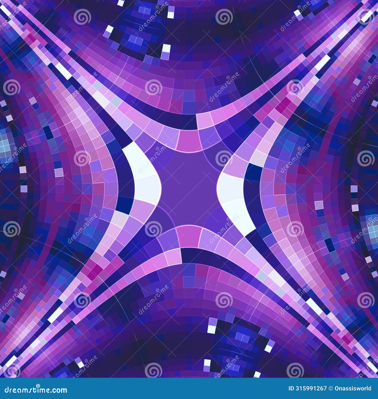 Pixel Magic Abstract Background. Pixels Stock Image - Image of pixel ...