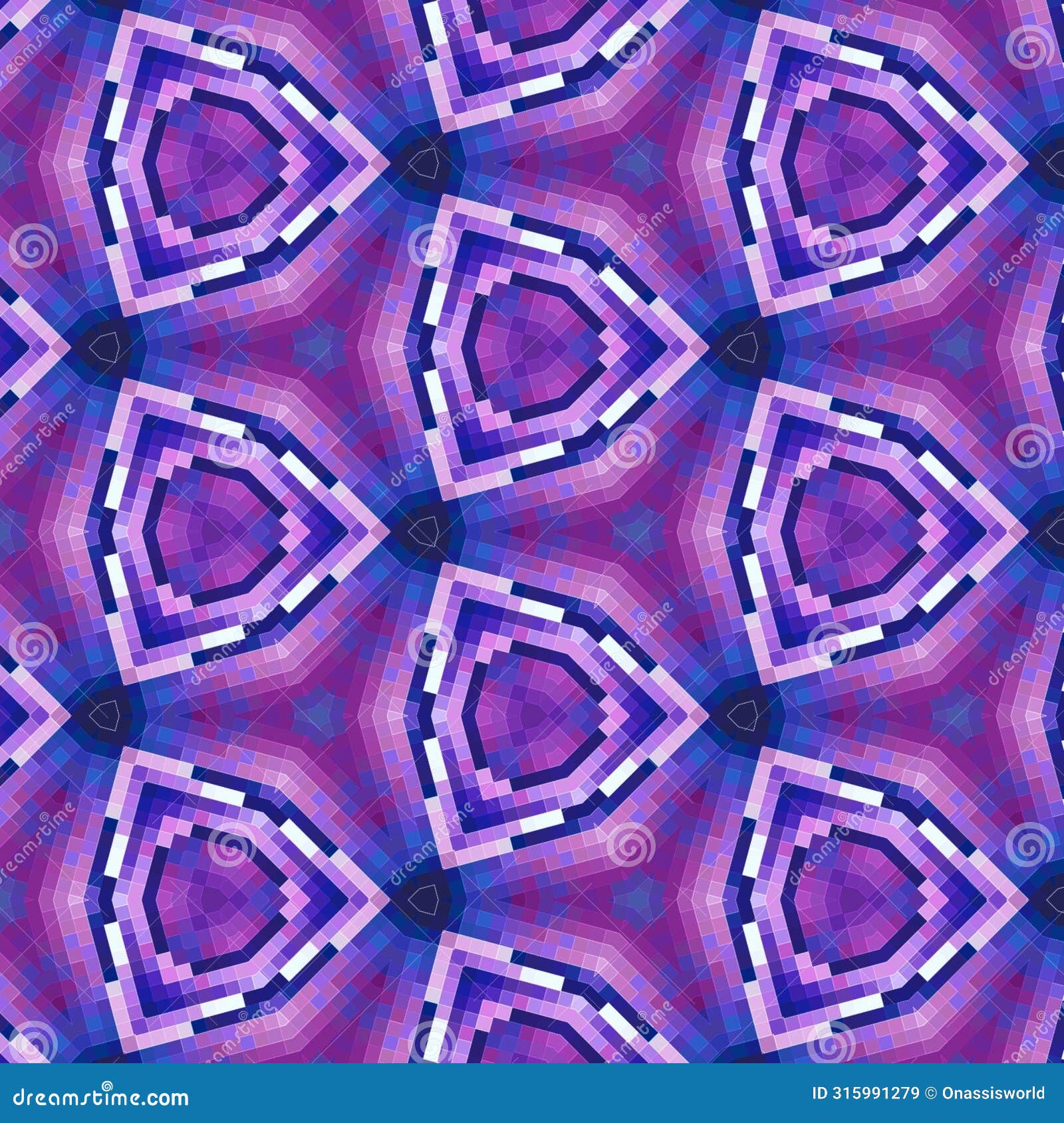 Pixel Magic Abstract Background. Pixels Stock Image - Image of magic ...