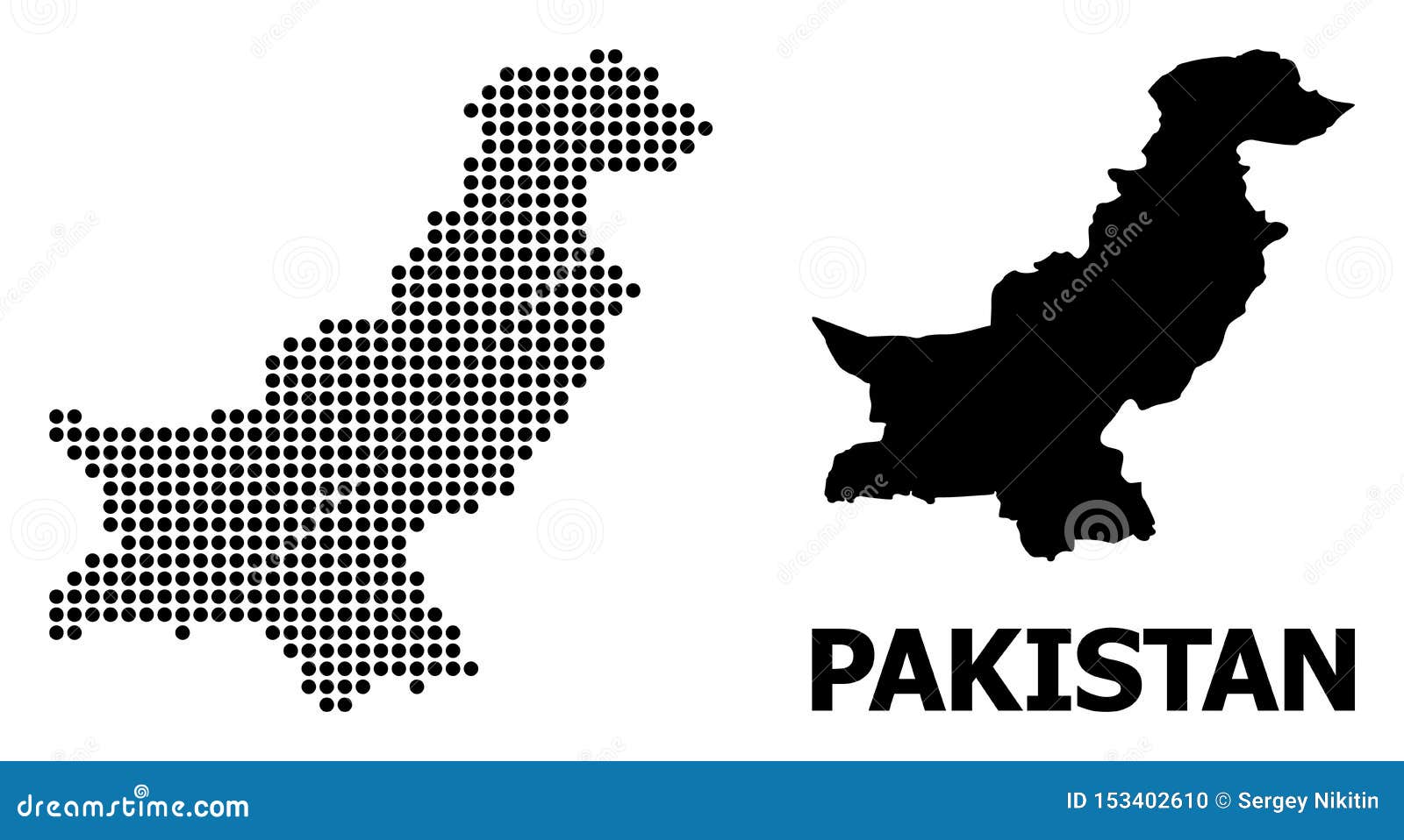 Pixelated Map Of Pakistan With National Flag Vector Illustration ...