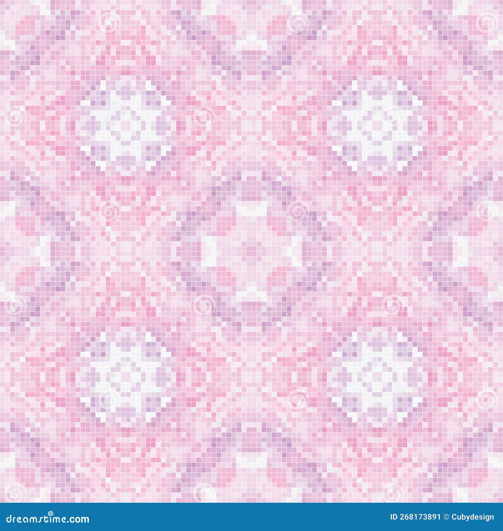 Pixel Mosaic Seamless Pattern Design, Repeat Textile Design. Fabric ...