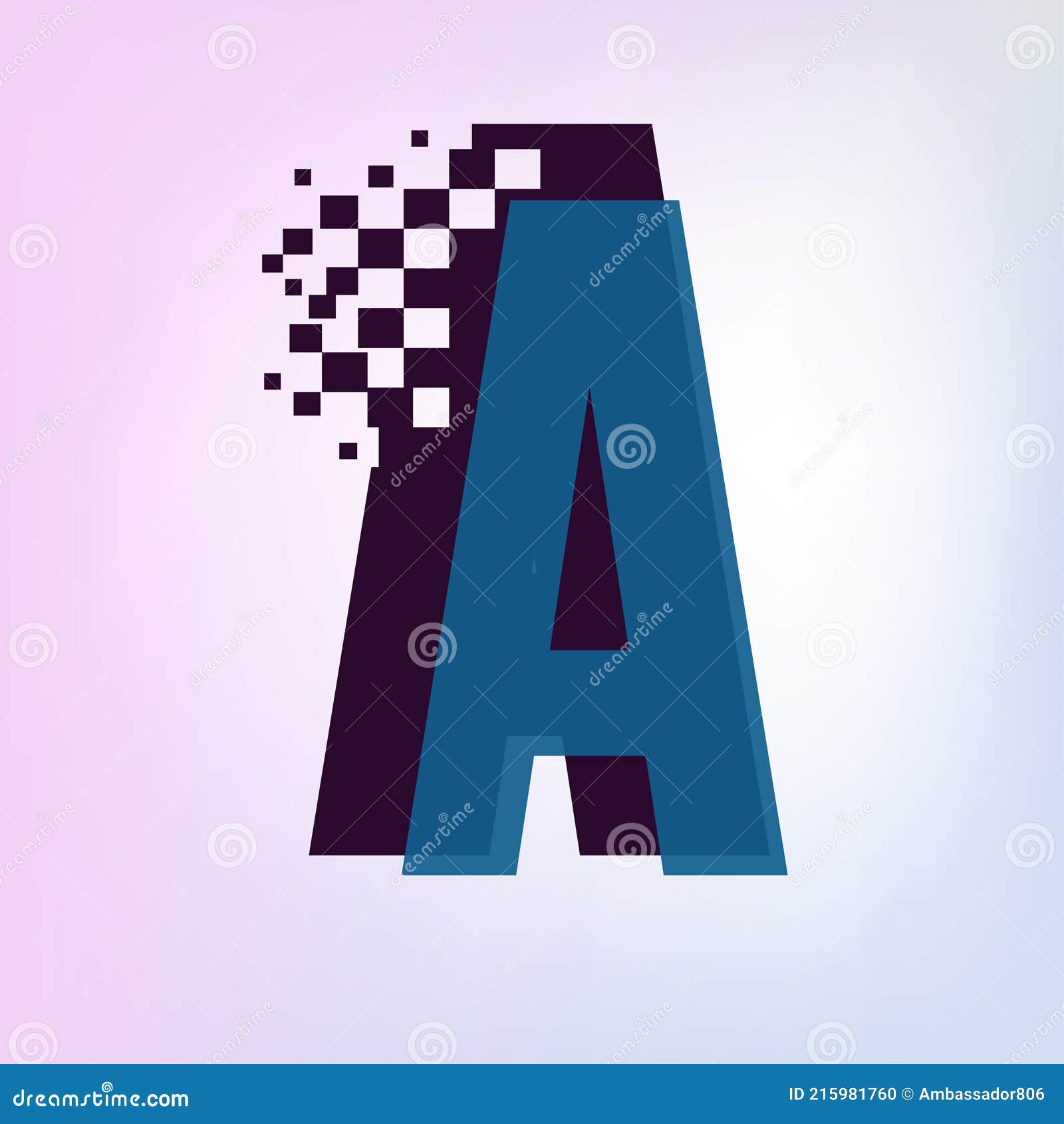 Motion Alphabet Template. Movement Typography Letters And Numbers Set ...