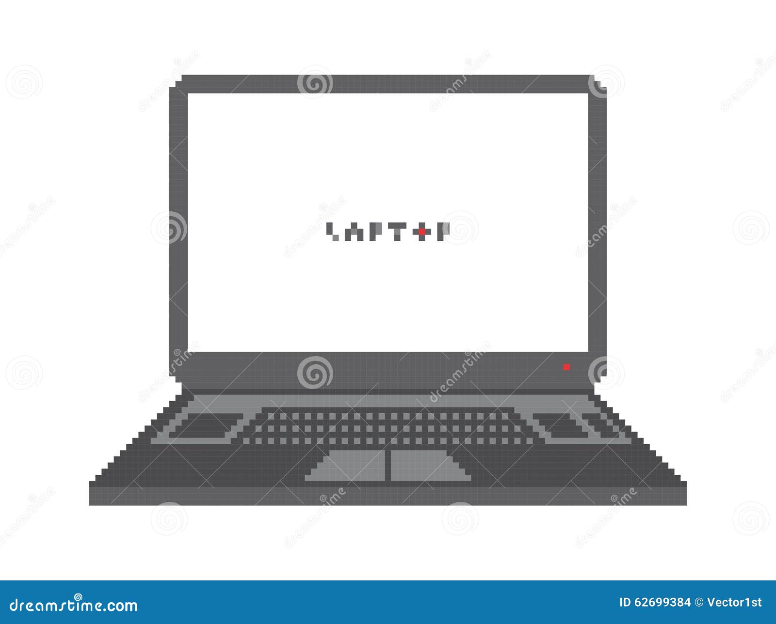 Pixel object theme stock vector. Illustration of technology - 62699384