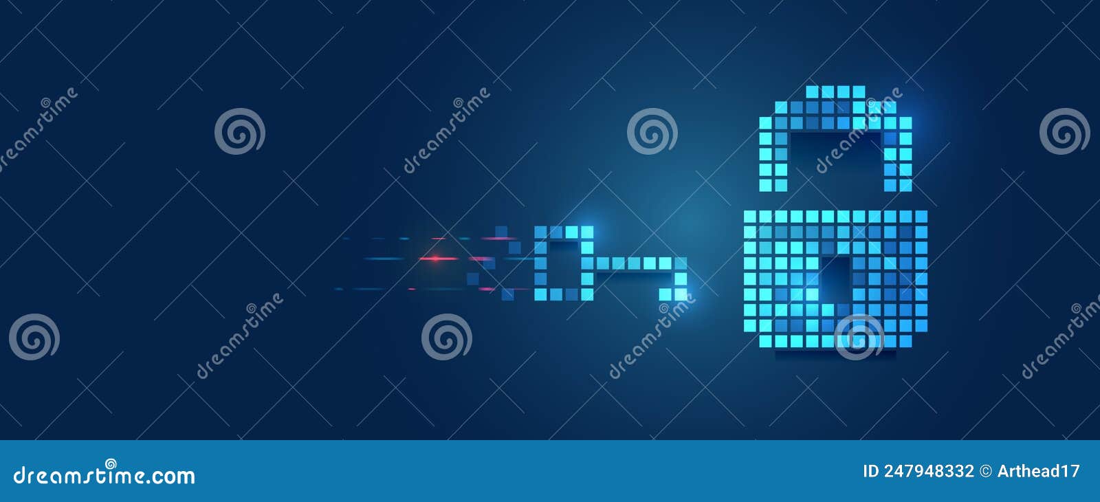 Pixel Padlock. Cyber Security for Business and Internet Projects ...