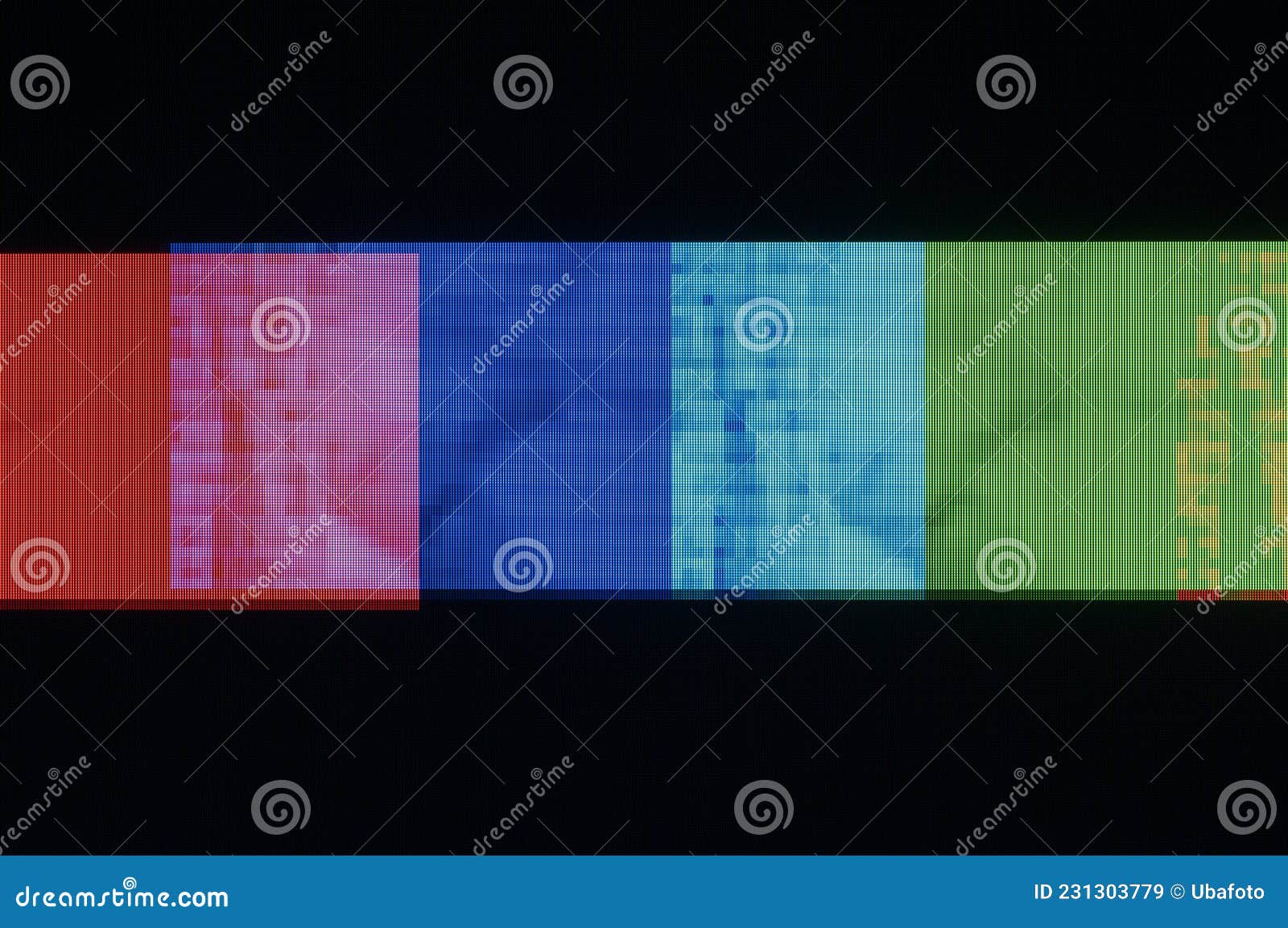 Pixel Pattern of a Digital Glitch Stock Image - Image of computer, code ...
