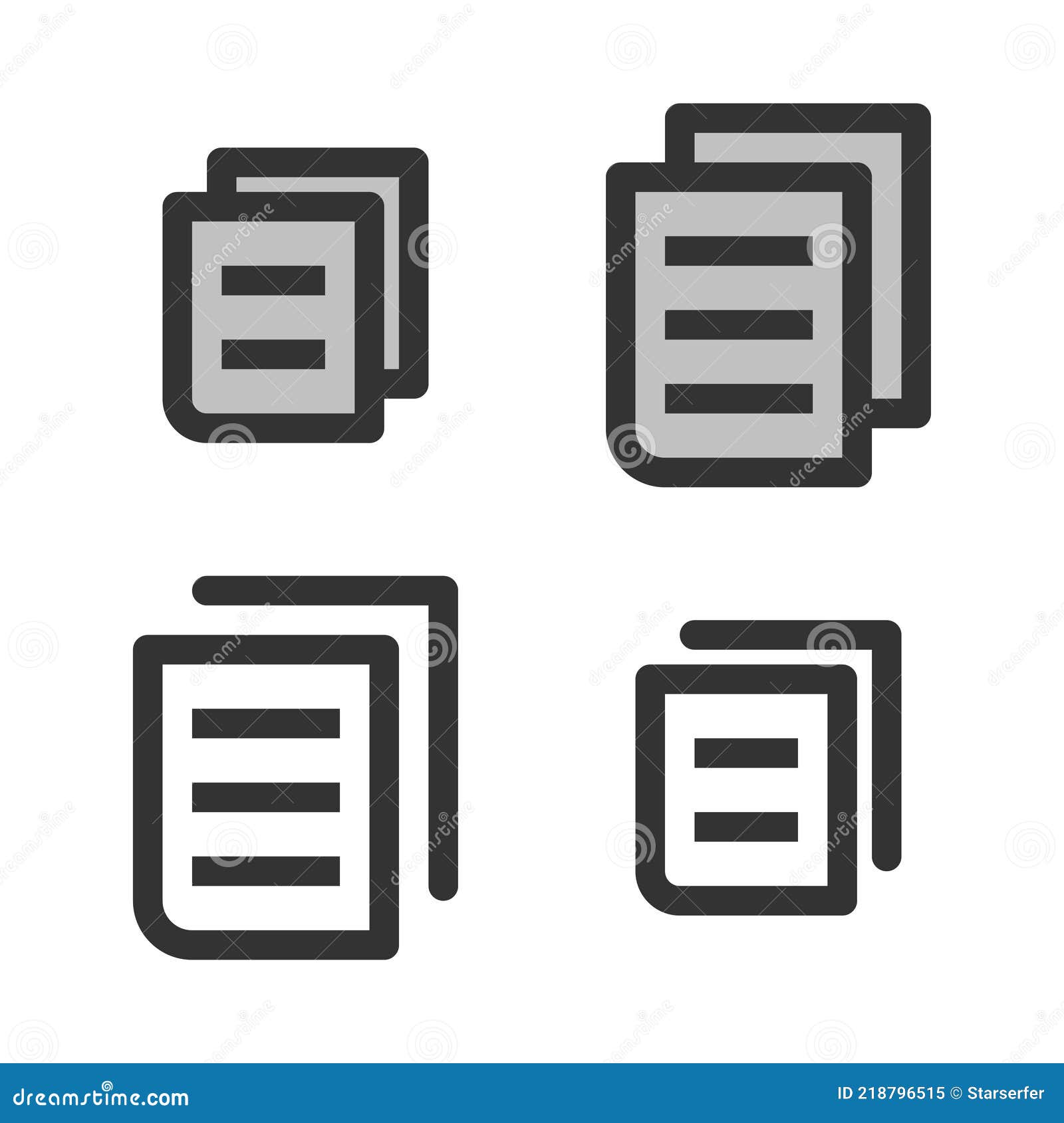 Pixel-perfect Linear Icon of Document Stack Stock Vector - Illustration ... Pixel-perfect Linear Icon of Document Stack Stock Vector - Illustration ...
