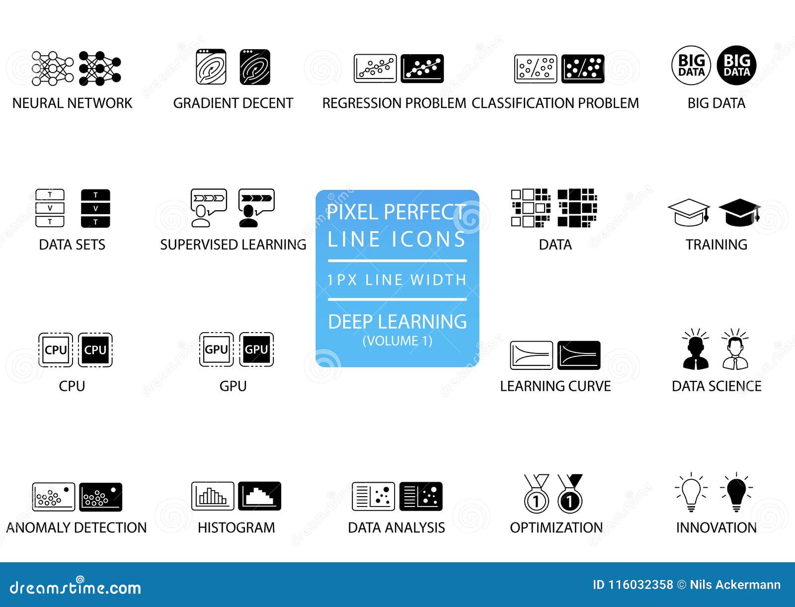 Deep Learning Vector Line Icons Set. Deep, Learning, Neural, Networks ... Deep Learning Vector Line Icons Set. Deep, Learning, Neural, Networks ...