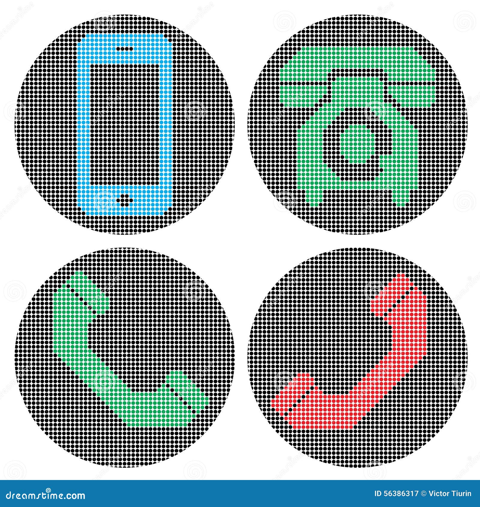 Pixel phone icons. stock vector. Illustration of communication - 56386317