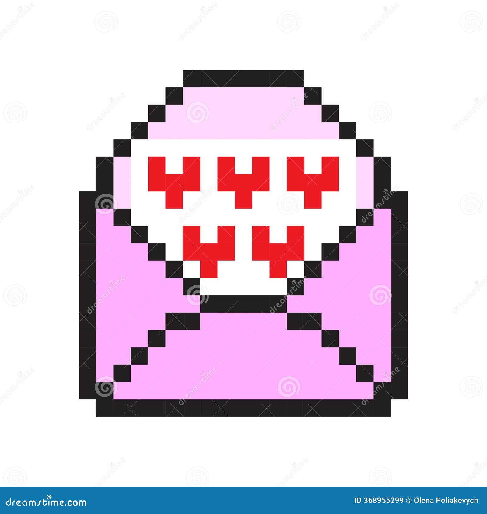 Pixel Art Pink Rose Illustration Vector For Digital Designs And Crafts ...