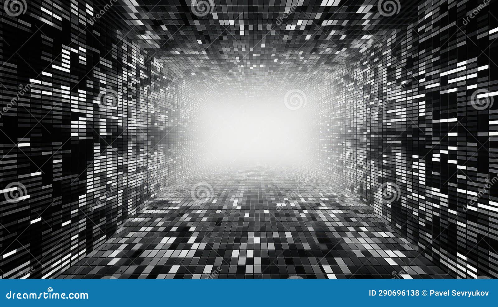 Pixelated Chaos: Crumpled Paper Texture Collage In Monochromatic ...