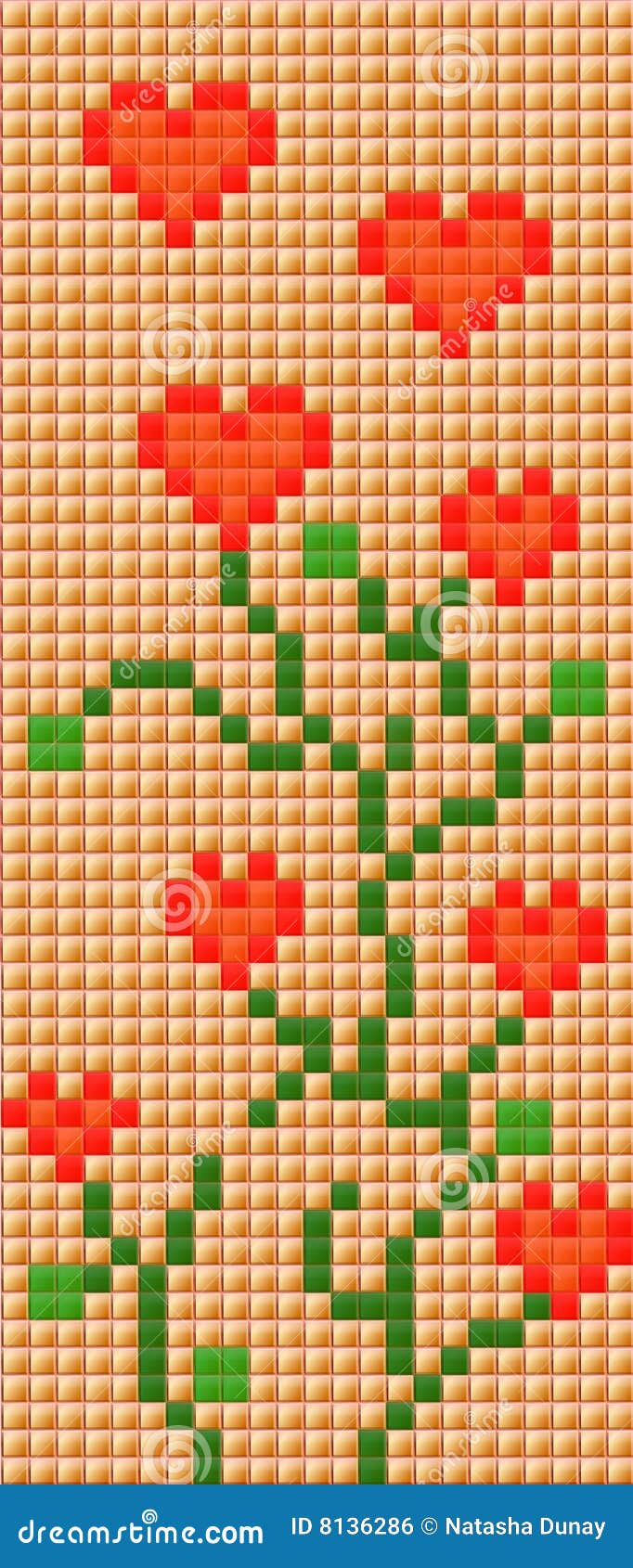 Pixel Art Plants, 8 Bit Monochrome Vegetation Icons, Retro Styled ...