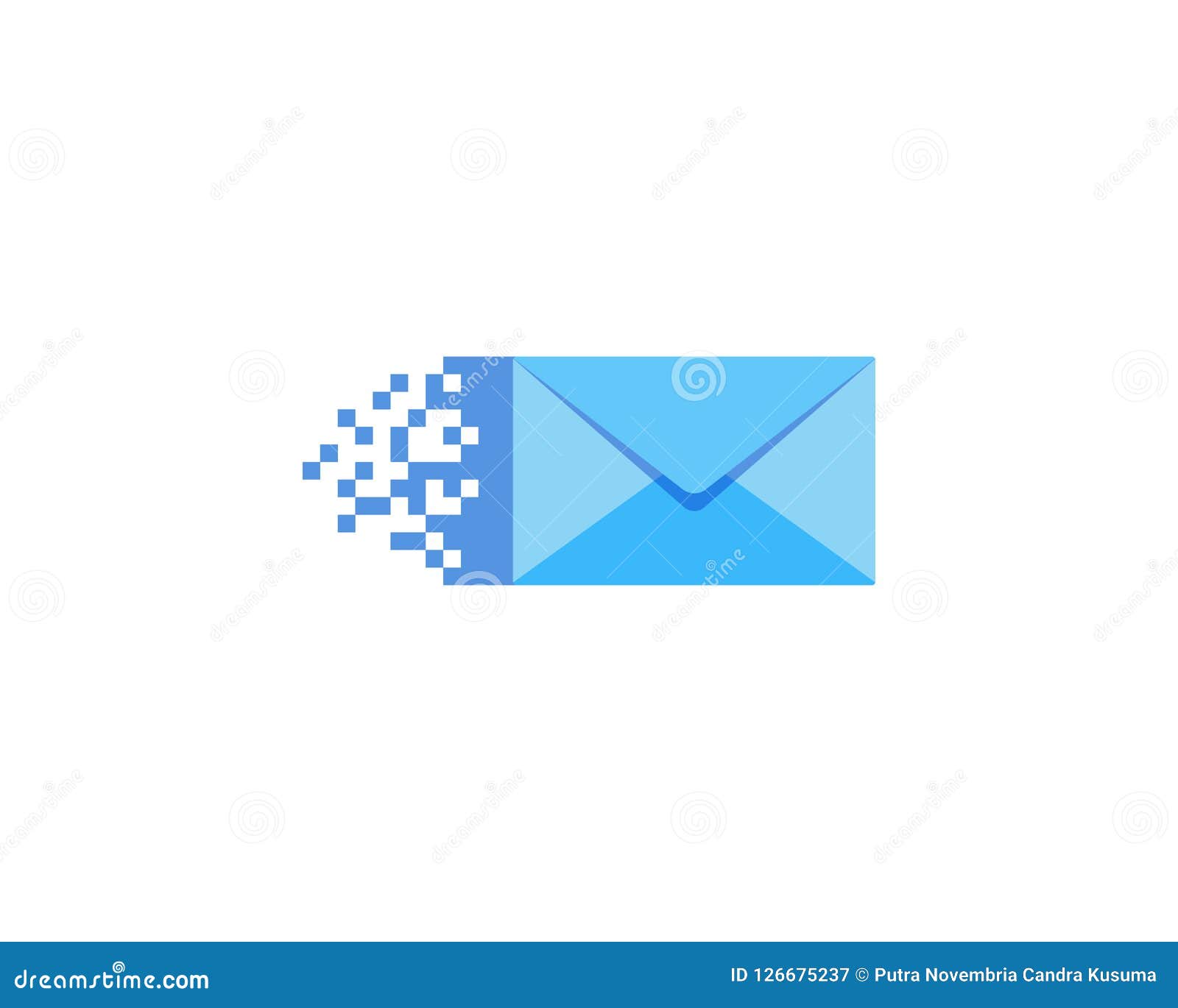 Pixel-Post Logo Icon Design Vektor Abbildung - Illustration von kreativ ...
