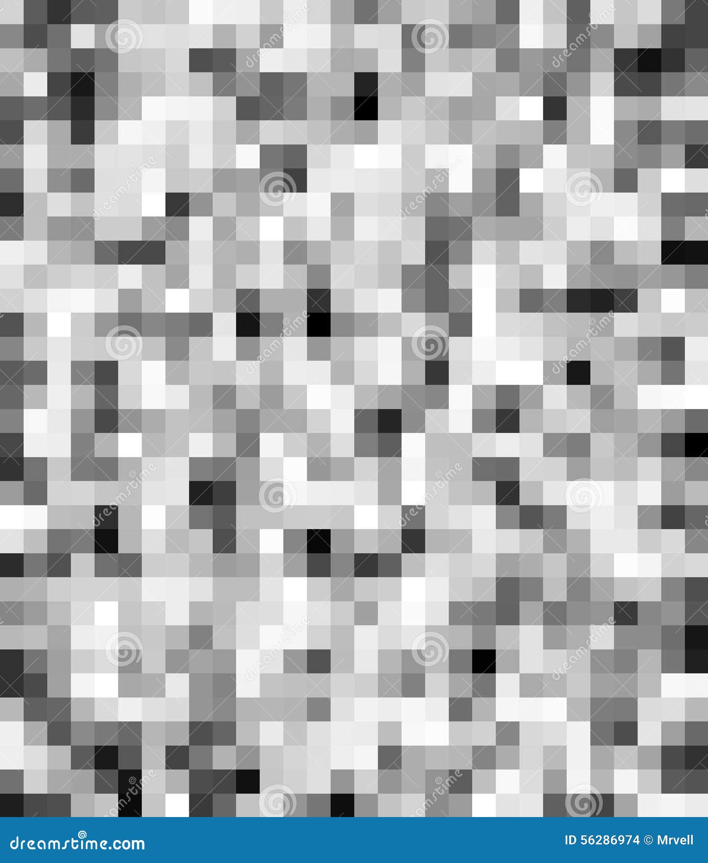 Pixel preto e branco ilustração stock. Ilustração de conceito - 56286974