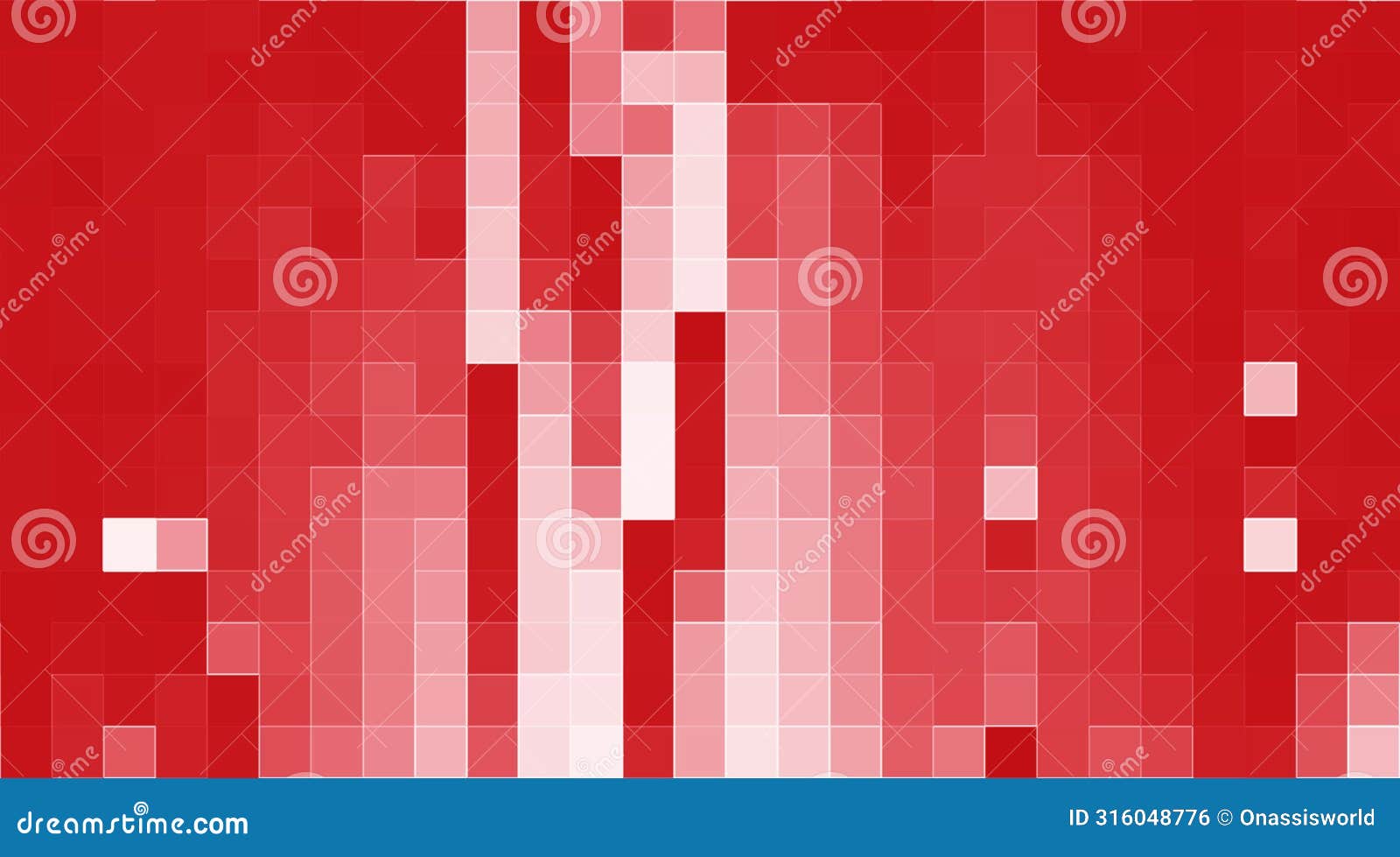 Pixel Rain Abstract Background Stock Illustration - Illustration of ...