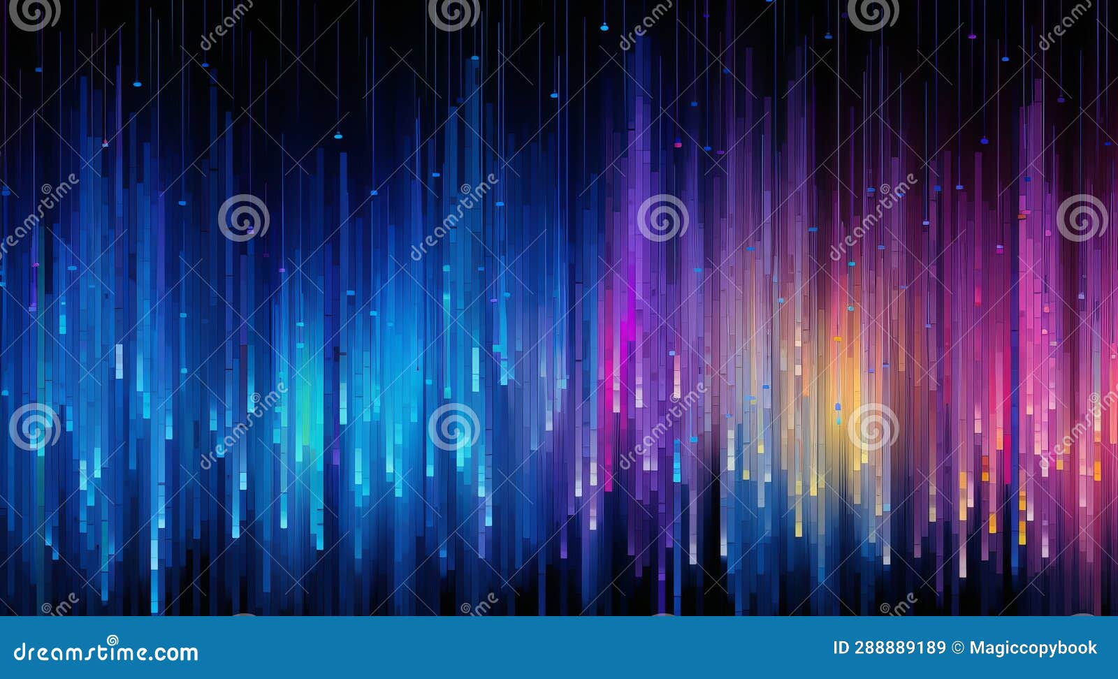 Pixel Rain Abstract Background, Stock Photography | CartoonDealer.com ...