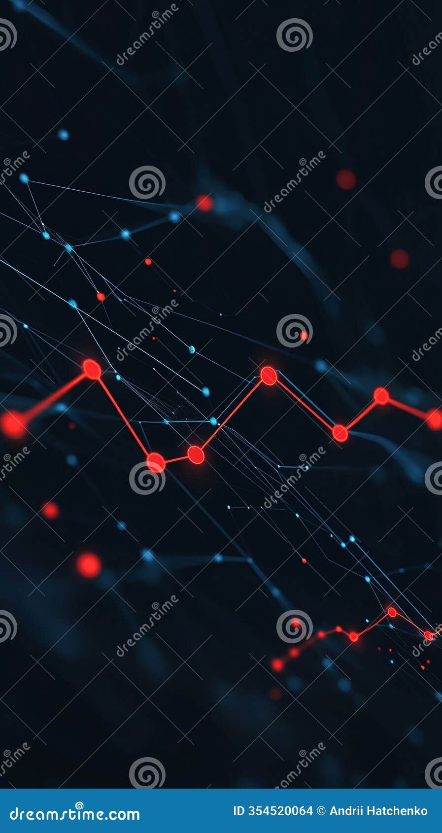 Pixel Risk Vs. Reward Graph with an Upward Trend and Red Dots Marking ...
