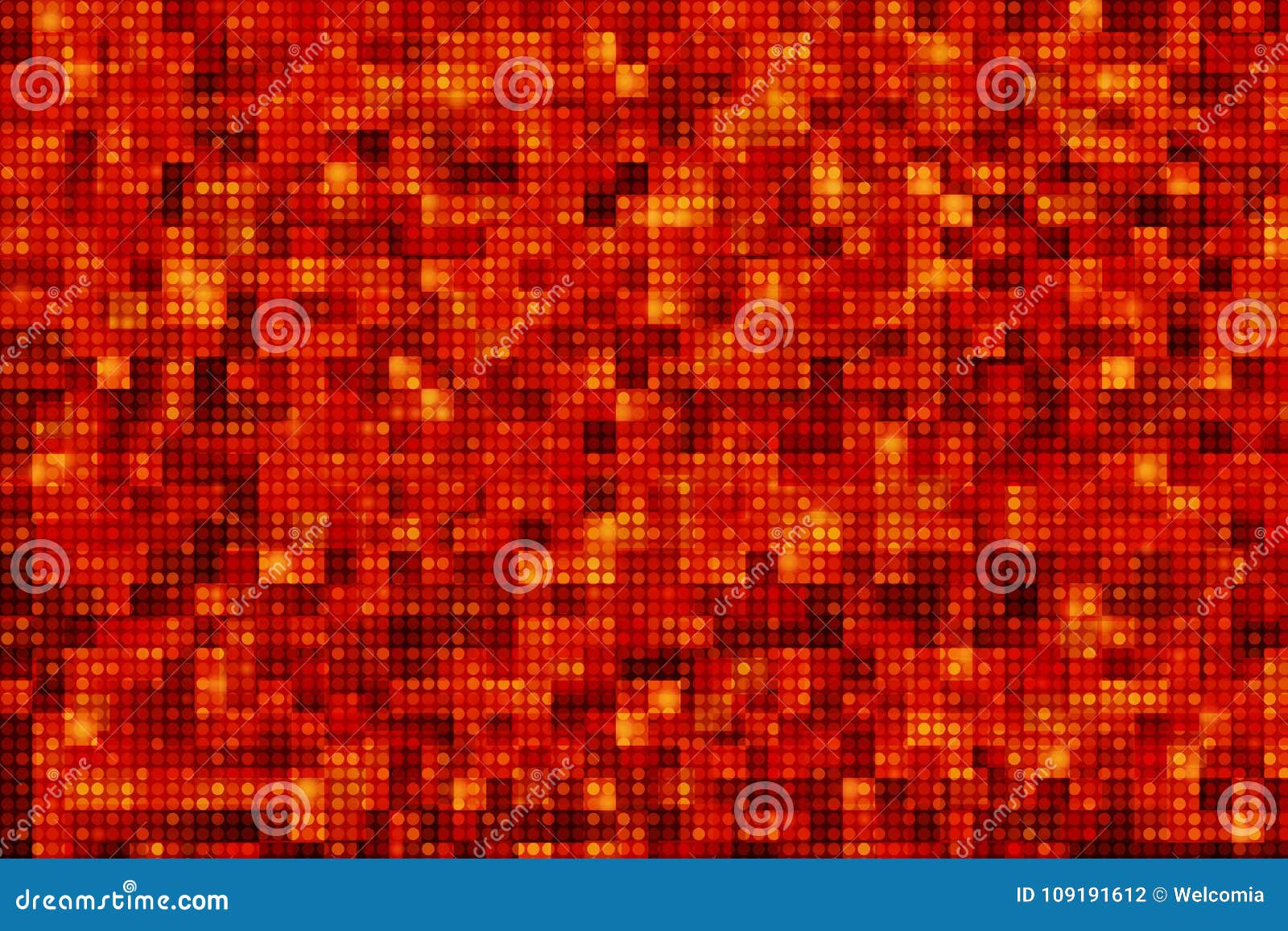 Pixel Rouge Dots Background Illustration Stock - Illustration du fond ...