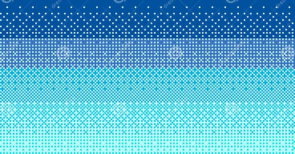 Pixel Seamless Gradient Background. Retro 8 Bit Game Tileable Graphic ...