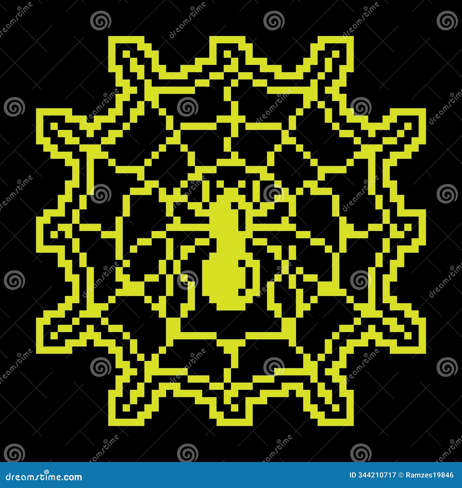 Set Icon Spider Web, Corner Spiderweb. Cobweb Cartoon. Graphic Black ...