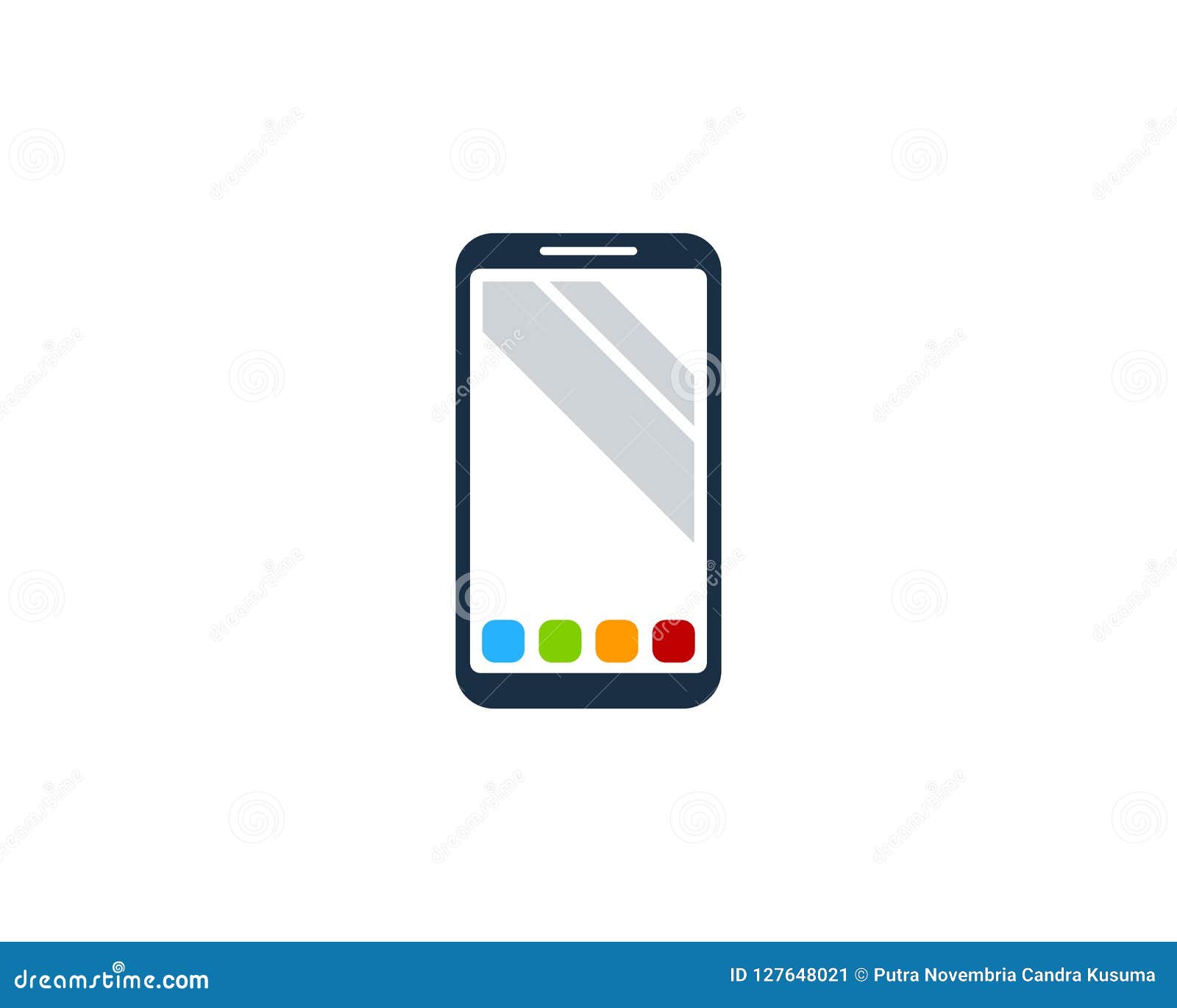 Pixel Smartphone Logo Icon Design Ilustração Stock - Ilustração de ...