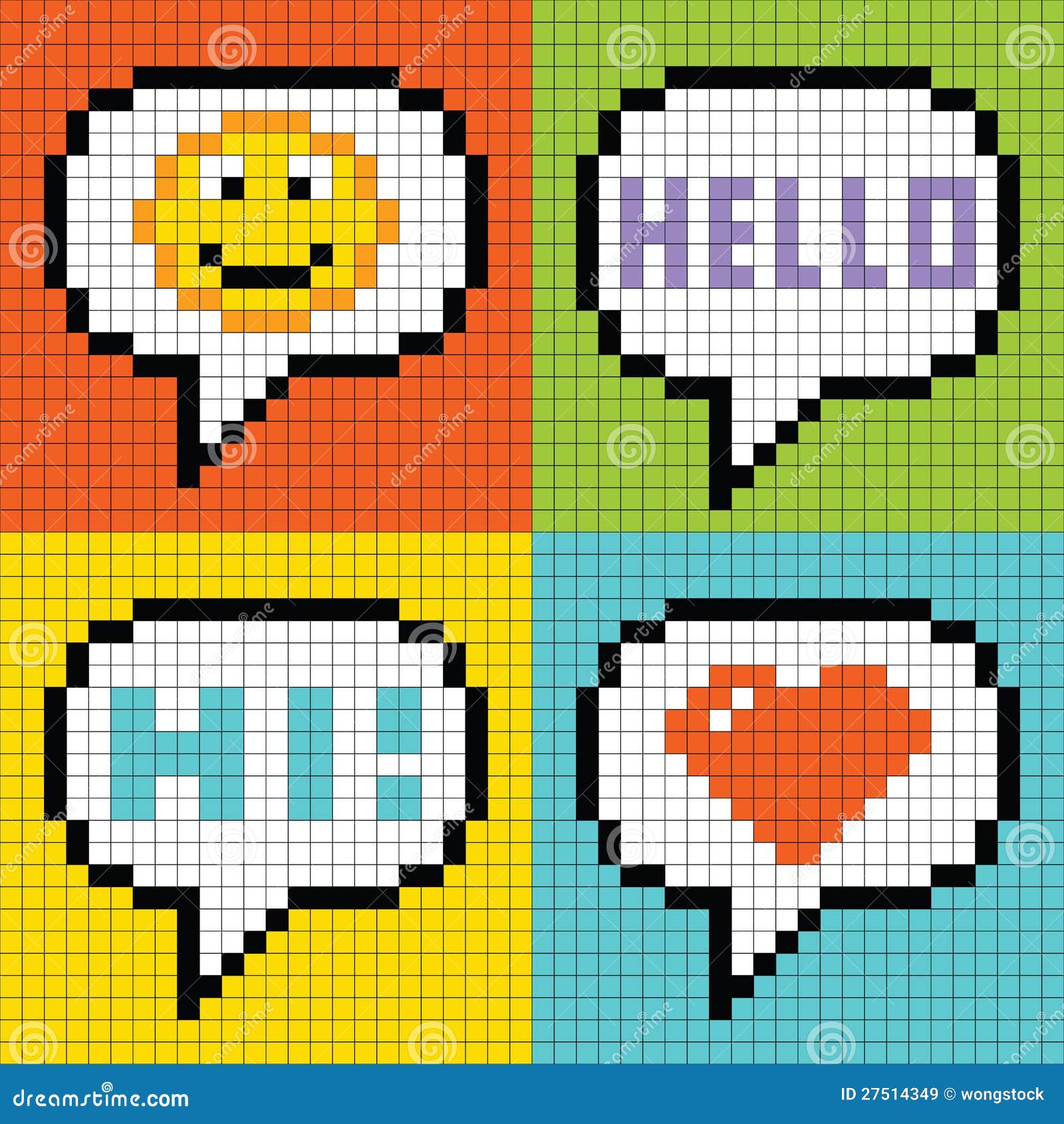 Dessin De Pixel Smiley 12 Modeles De Pixel Art Smiley A Telecharger Images