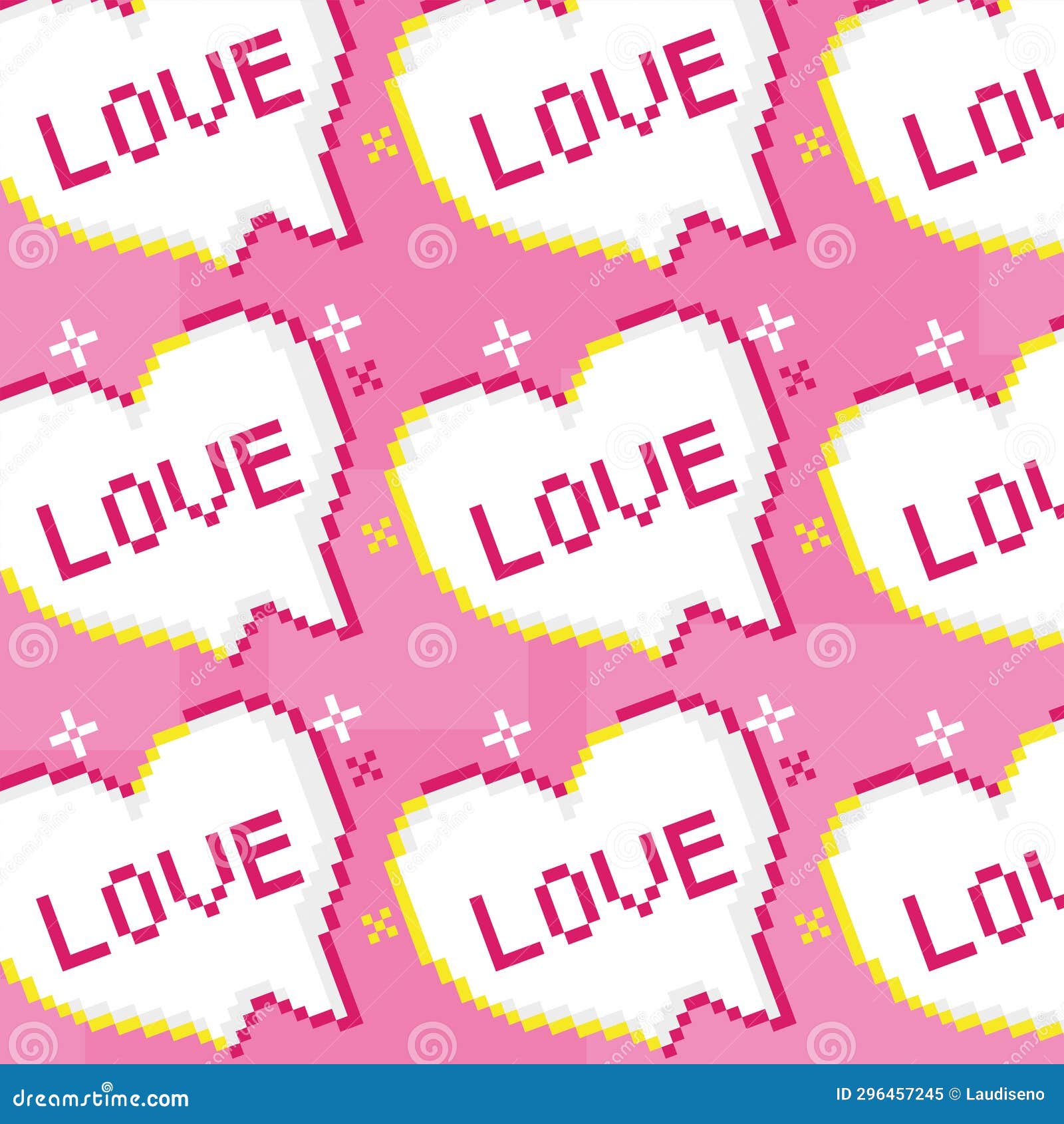 Pixel Speech Bubbles Cartoon Expression Pattern Background Vector Stock ...