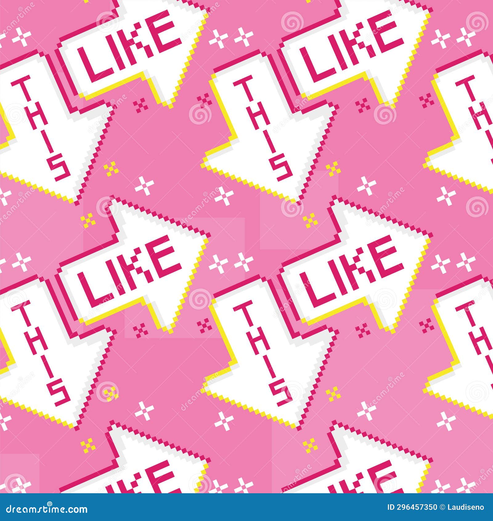 Pixel Speech Bubbles Cartoon Expression Pattern Background Vector Stock ...